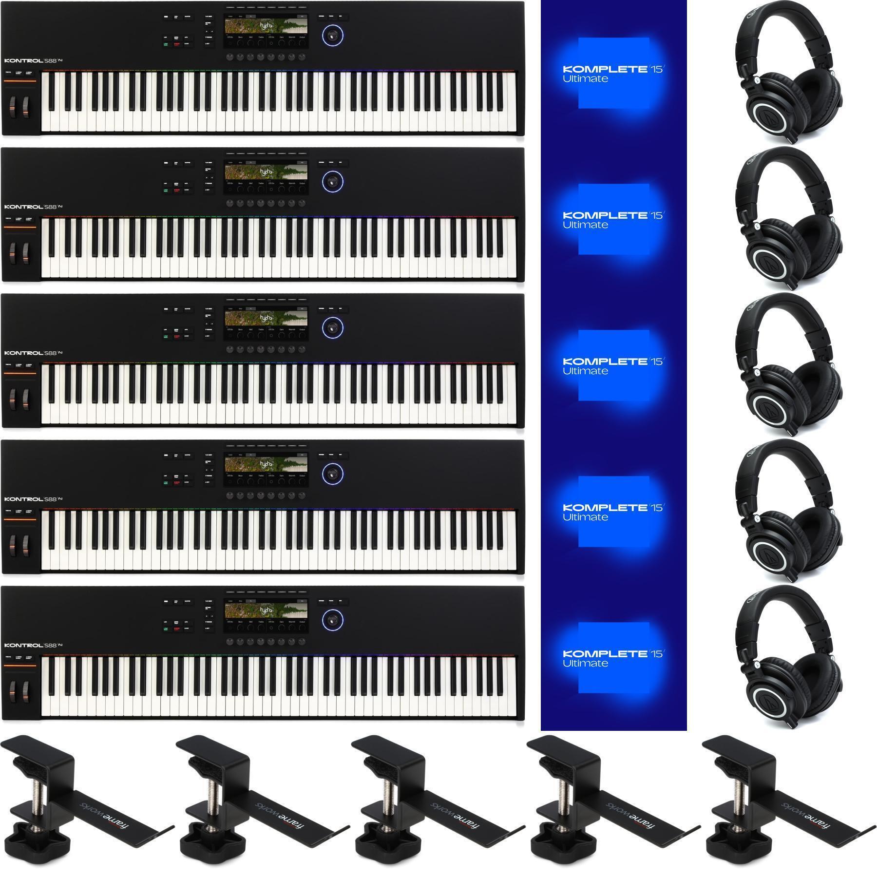 Native Instruments Kontrol S88 Mk3 88-key Smart Keyboard Controller and ...