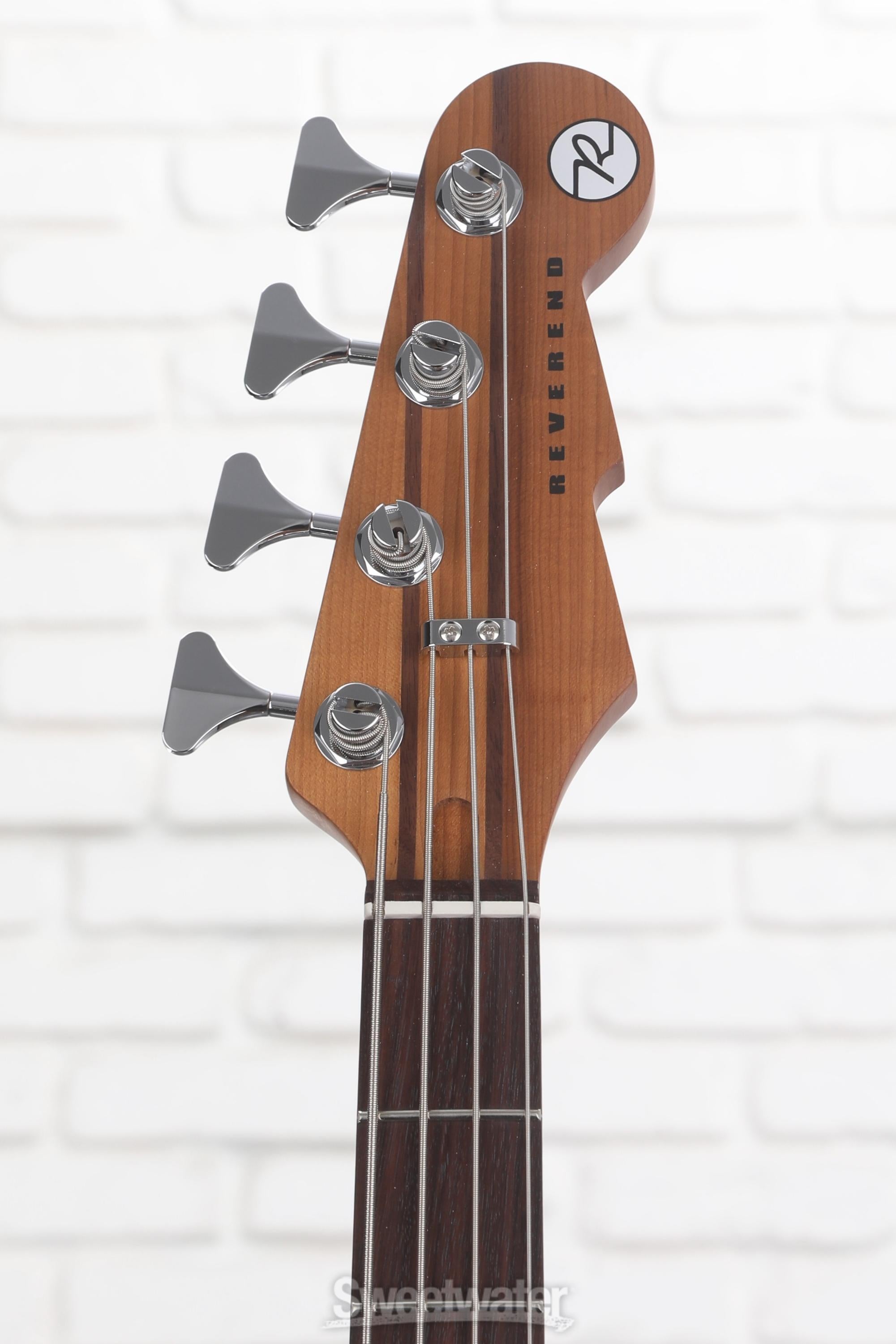 Reverend Triad Electric Bass - Periwinkle Burst | Sweetwater