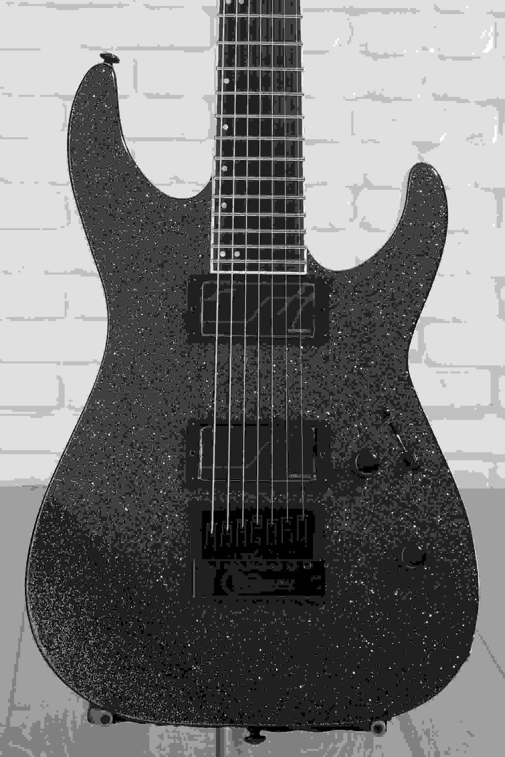 ESP LTD M-1007B 7-string Baritone Electric Guitar - Granite Sparkle ...