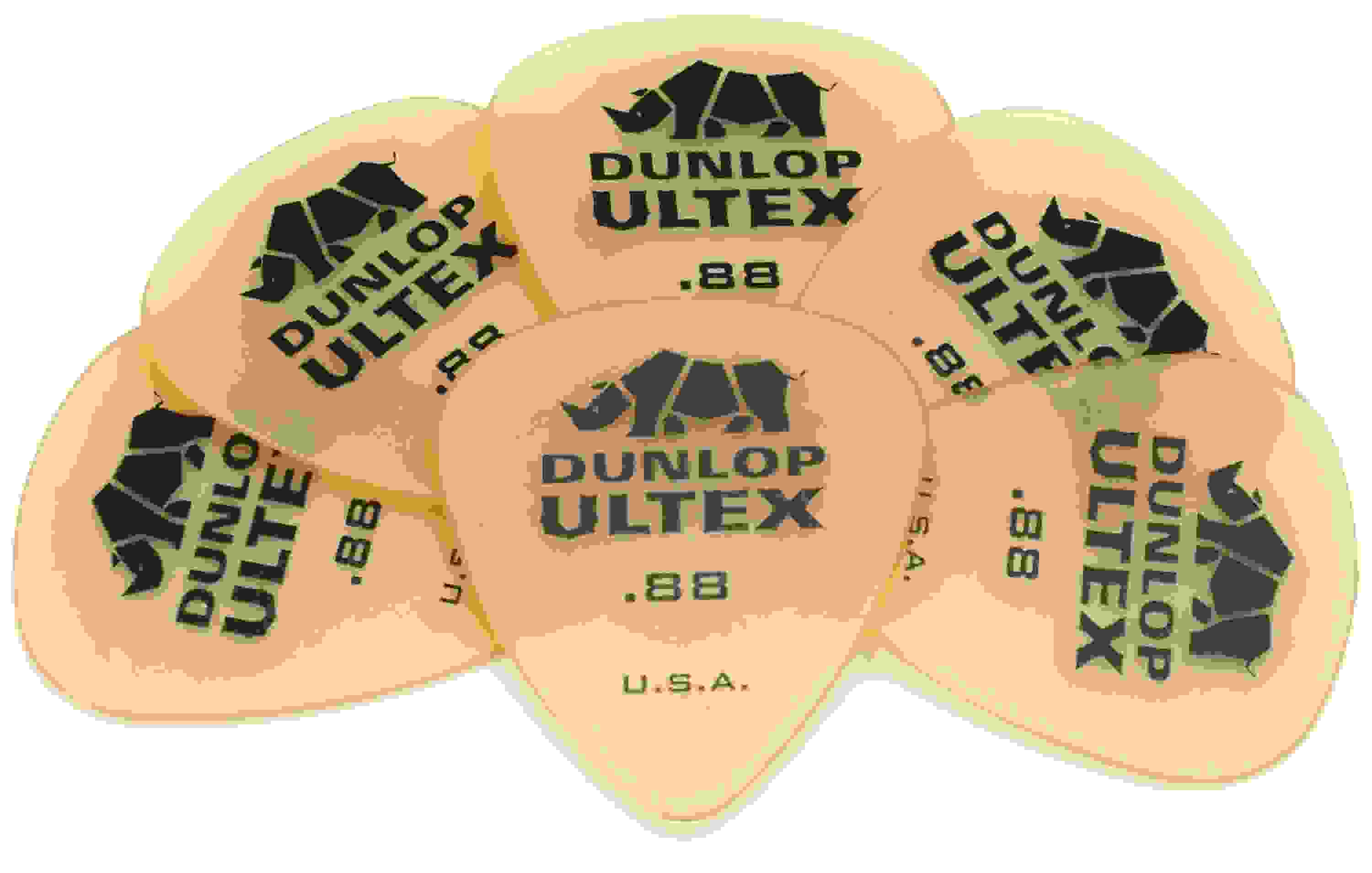 Dunlop Ultex Standard Guitar Picks .88mm 6-pack | Sweetwater