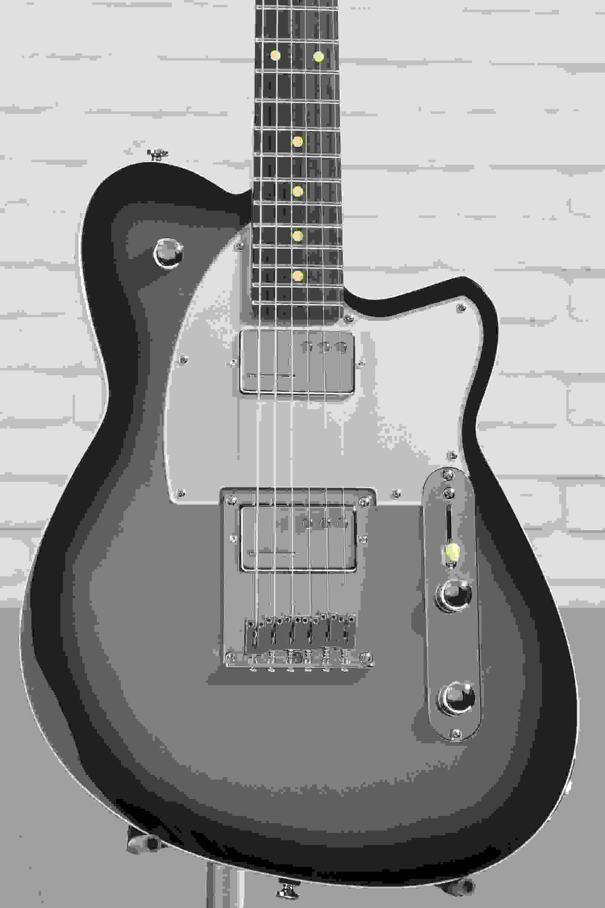 Reverend Crosscut Solidbody Electric Guitar - Periwinkle Burst | Sweetwater