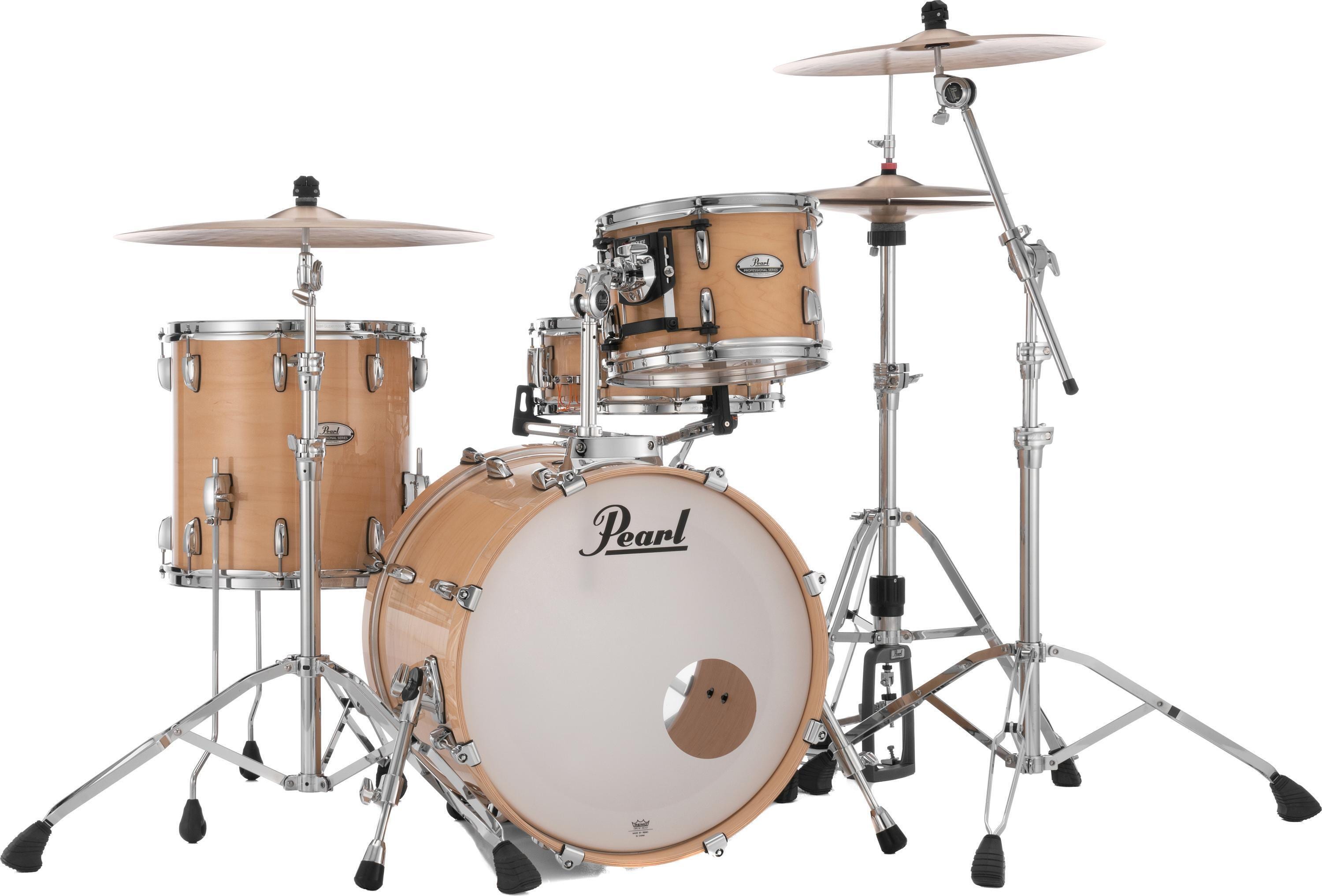 Pearl Professional Maple 3-piece Shell Pack - Natural Maple | Sweetwater