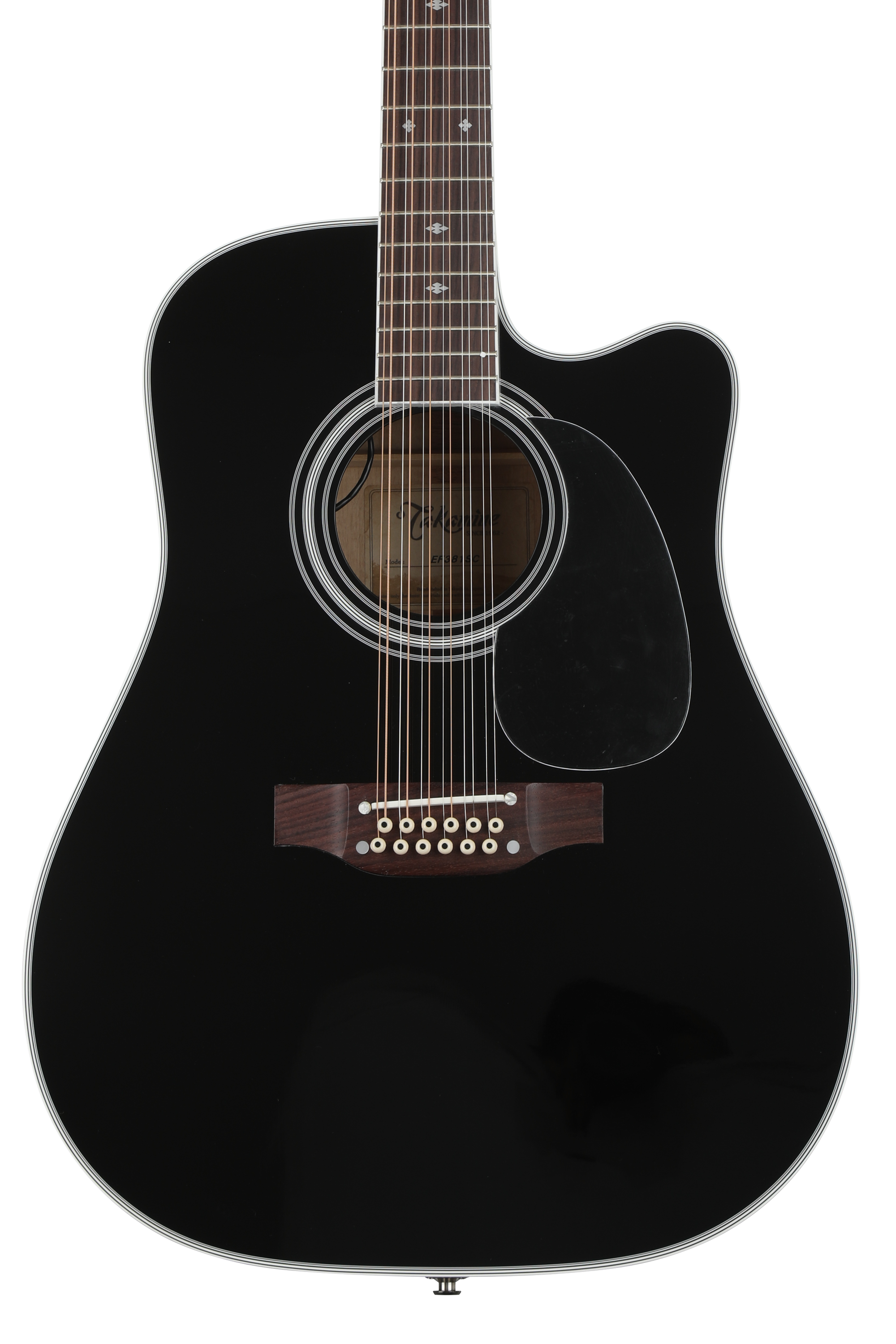 Takamine Legacy JEF381SC Dreadnought 12-string Acoustic-electric Guitar ...