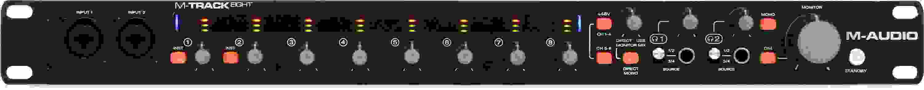 M-Audio M-Track Eight USB Audio Interface | Sweetwater