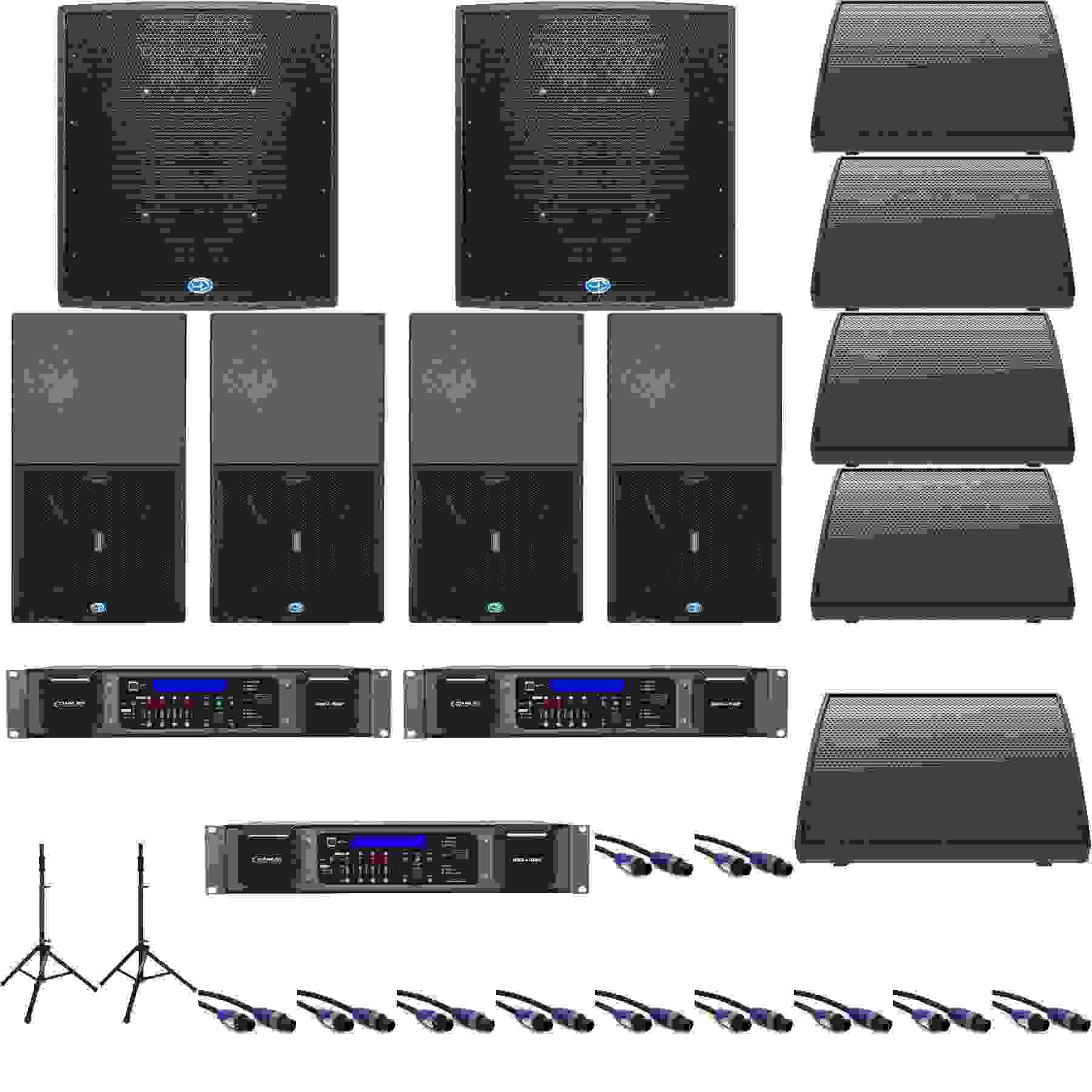 Danley Sound Labs 12-inch 400-watt Coaxial Speaker and 18-inch 3,400 ...