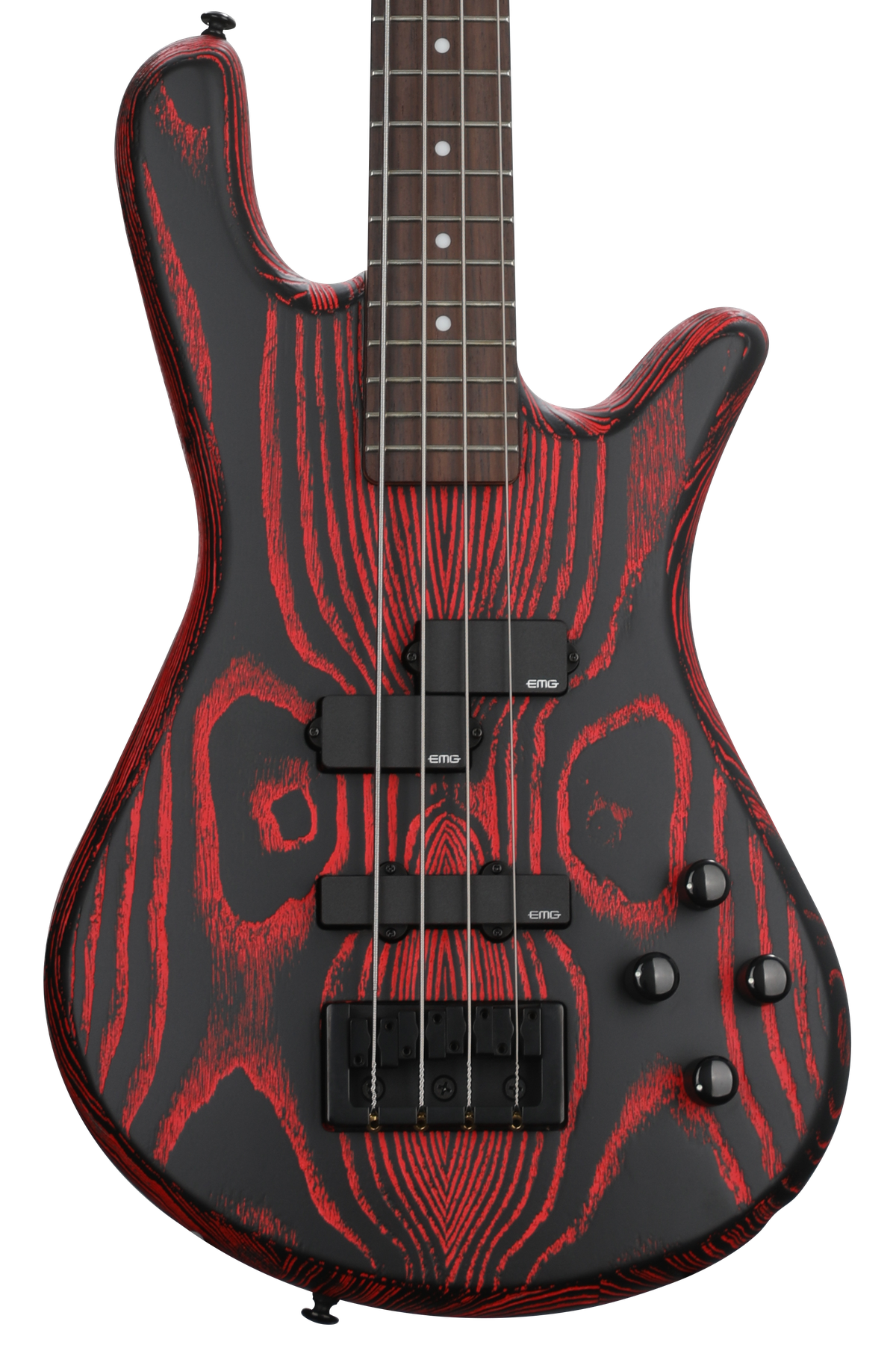 Spector NS Pulse 4 Bass Guitar - Cinder Red | Sweetwater