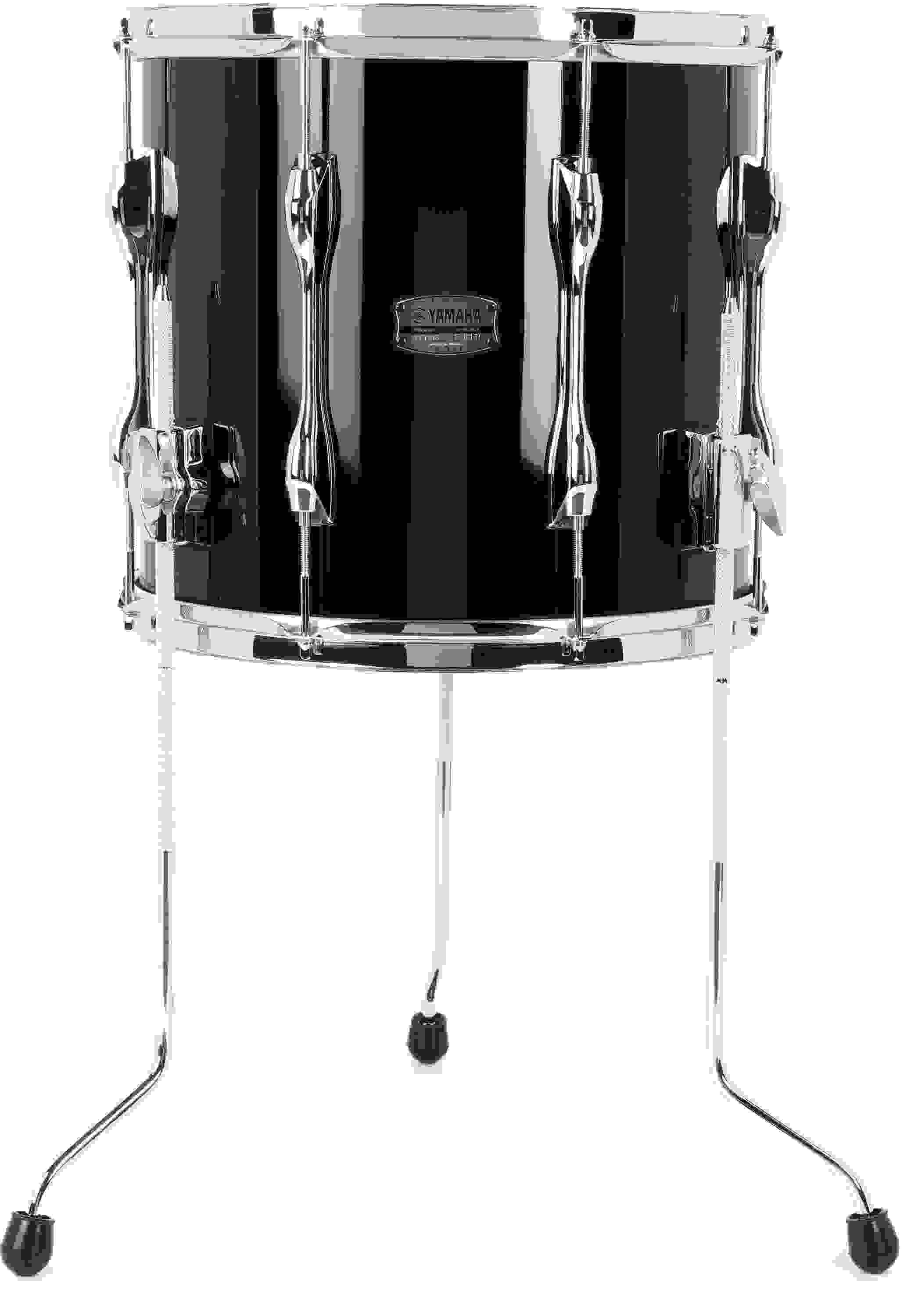 Yamaha RBF-1413 Recording Custom Floor Tom - 13 x 14 inch - Solid Black | Sweetwater