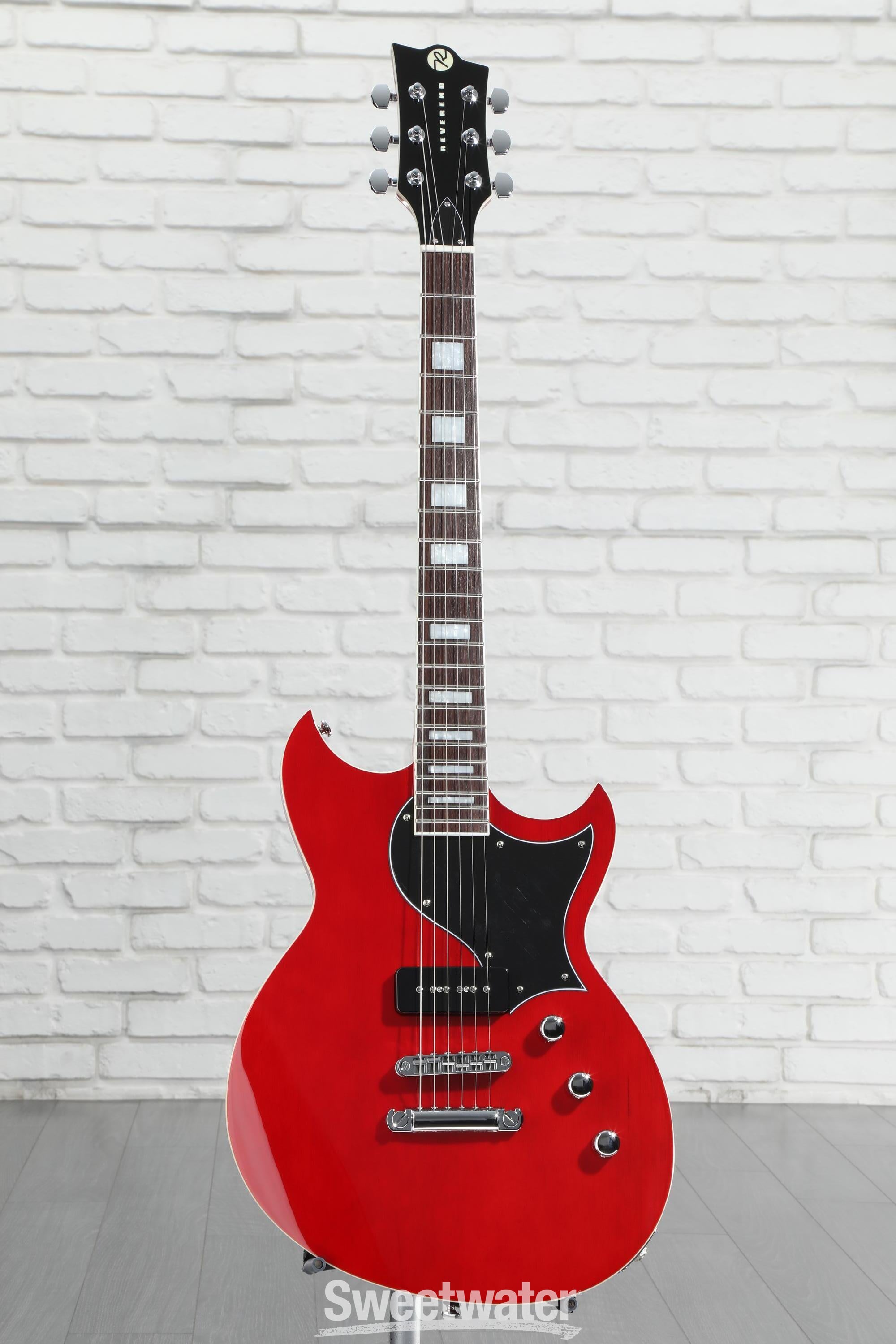 Reverend Sensei Jr. Electric Guitar - Trans Cherry | Sweetwater
