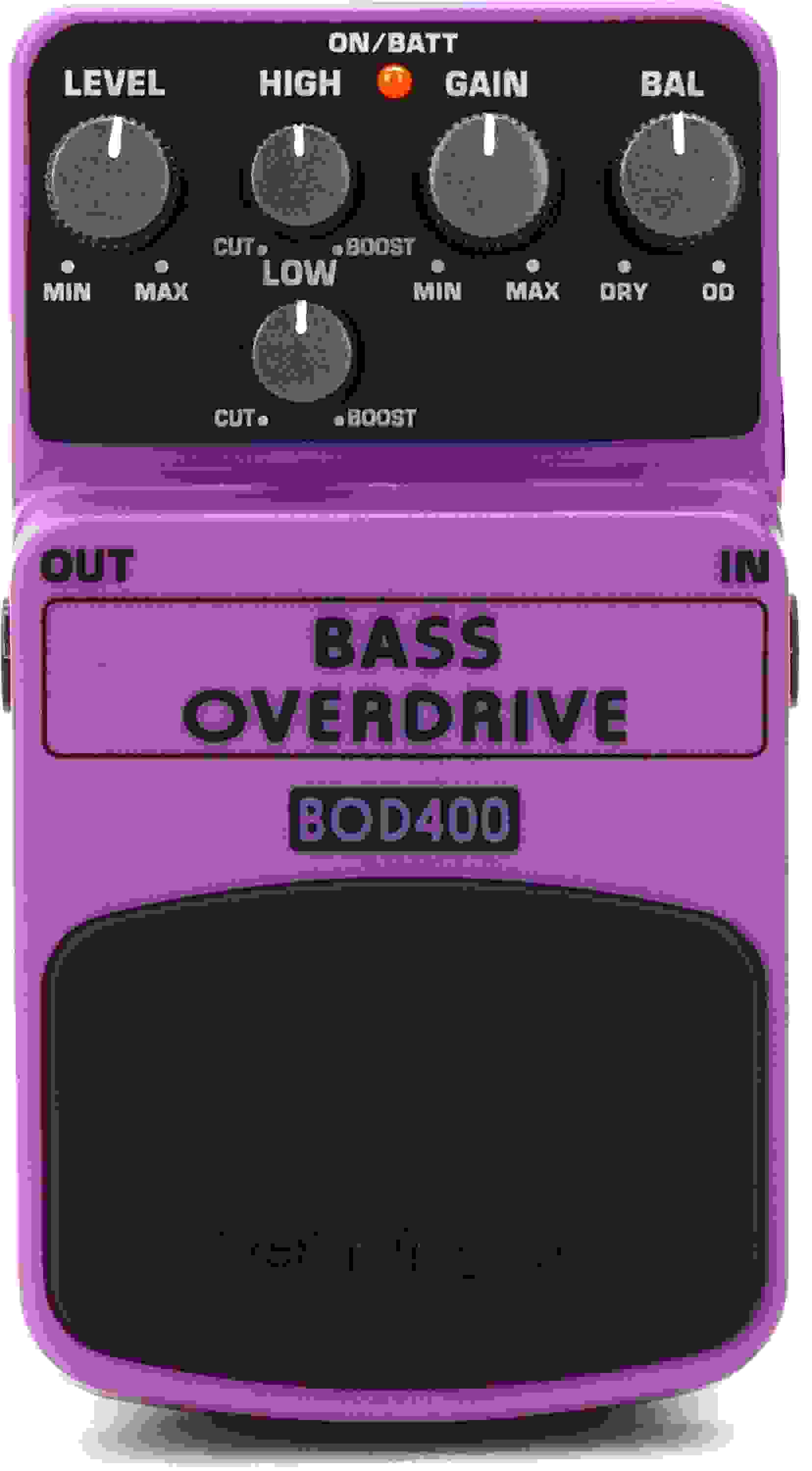 Behringer BOD400 Bass Overdrive Pedal | Sweetwater