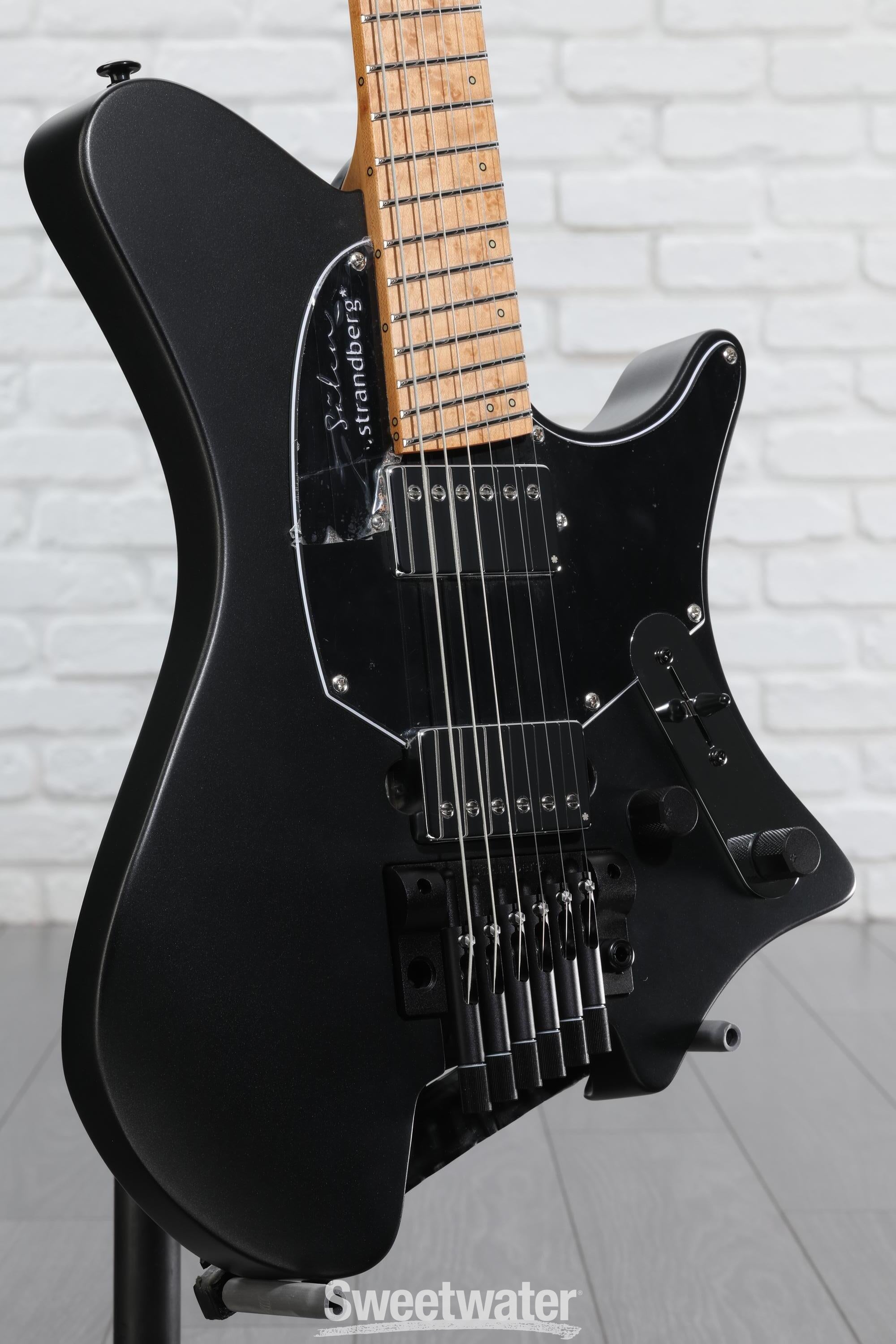 Strandberg Sälen Classic NX 6 Tremolo Electric Guitar - Black Granite ...