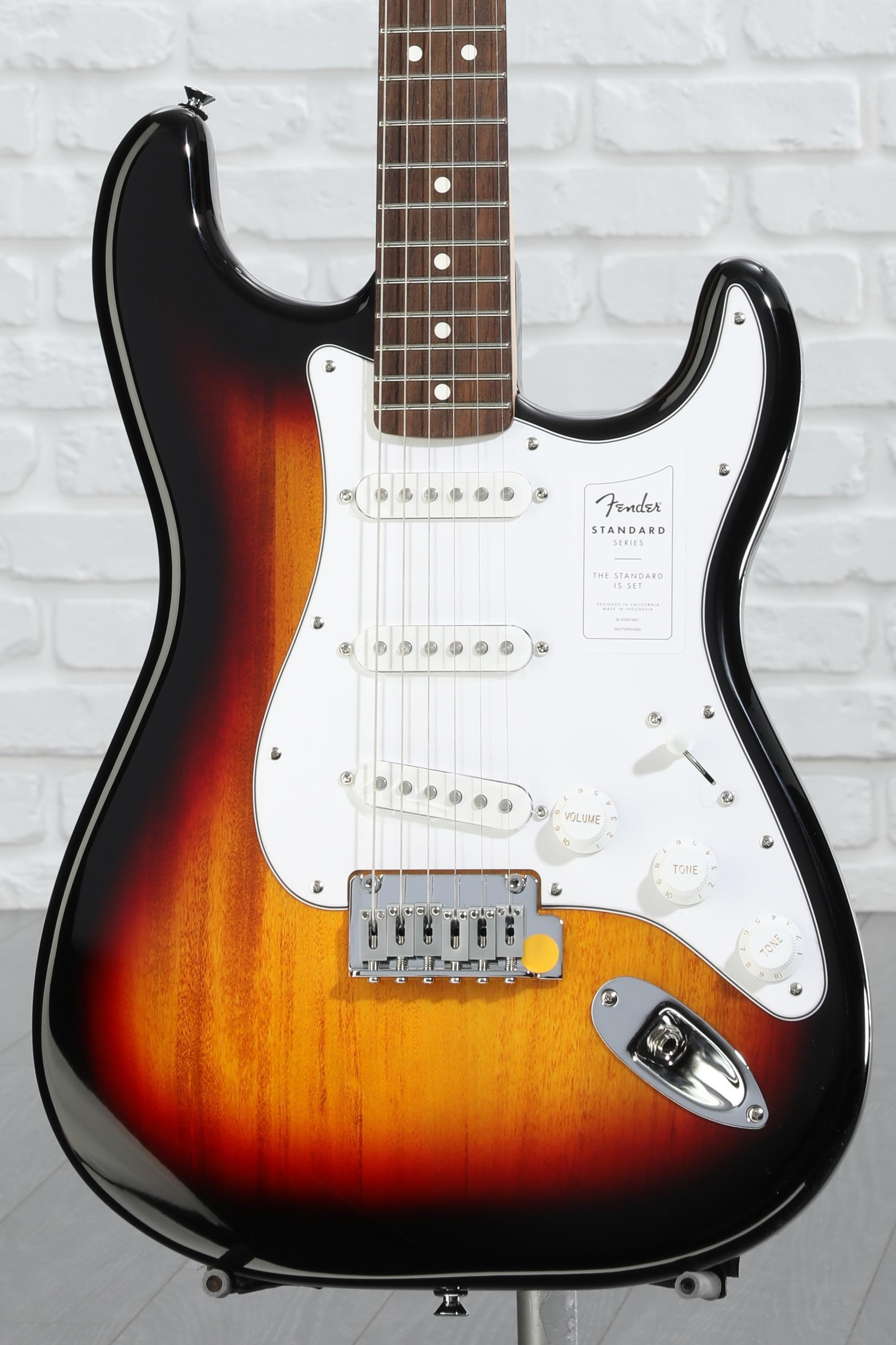 Fender Standard Stratocaster Electric Guitar - 3-color Sunburst ...