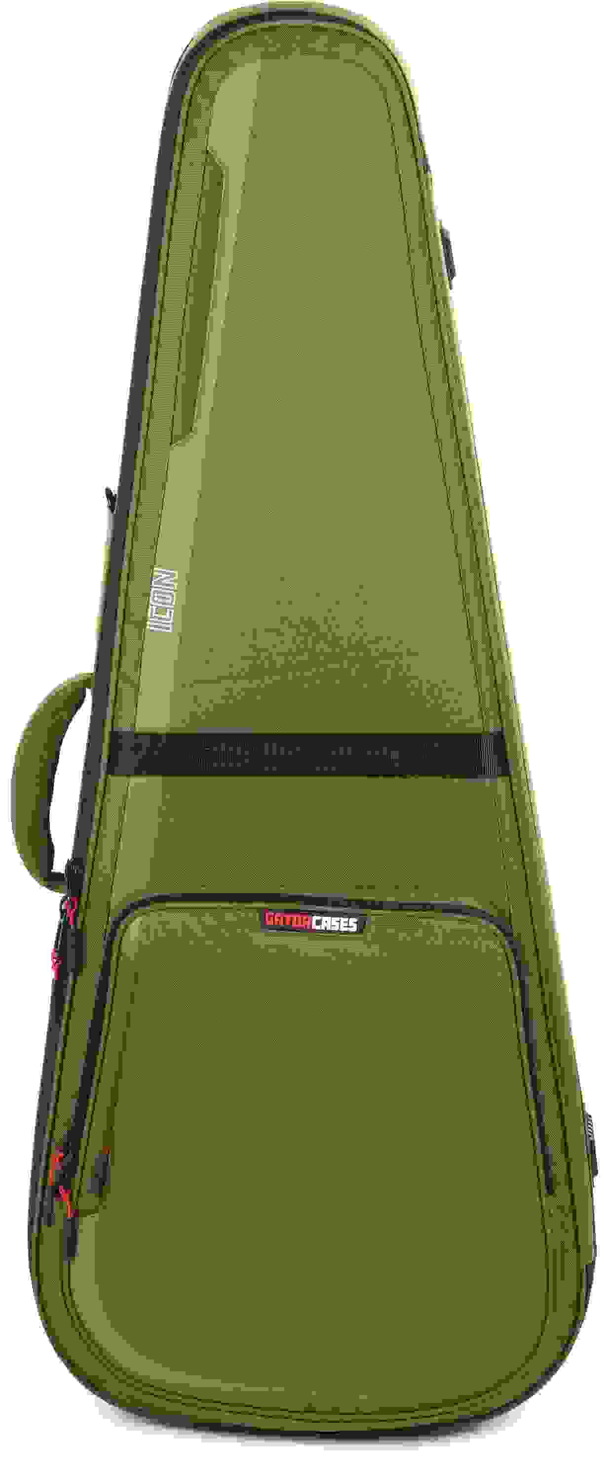 Gator Icon Series Dreadnought Guitar Gig Bag - Green | Sweetwater