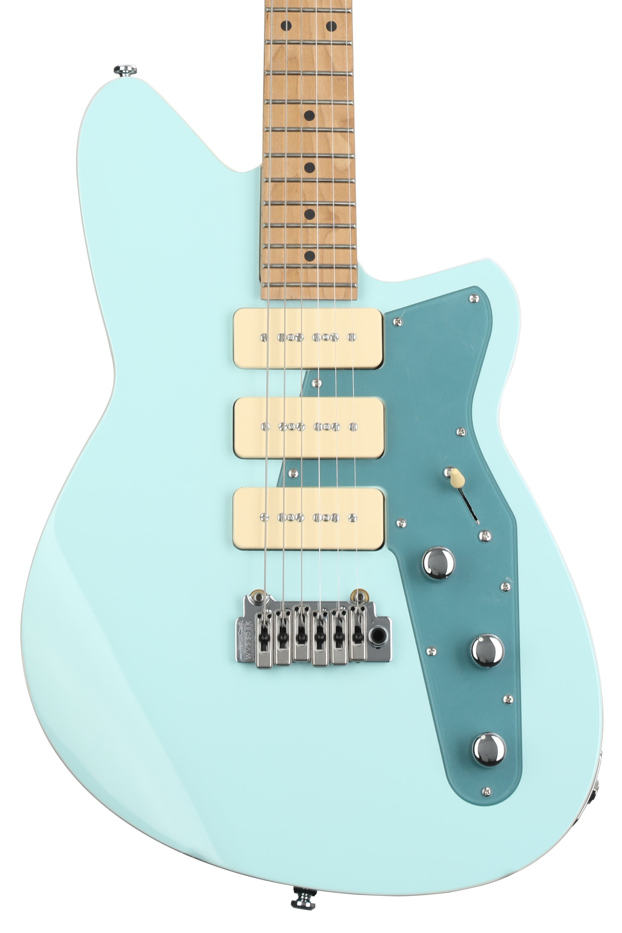 Reverend Jetstream 390 Solidbody Electric Guitar - Chronic Blue ...