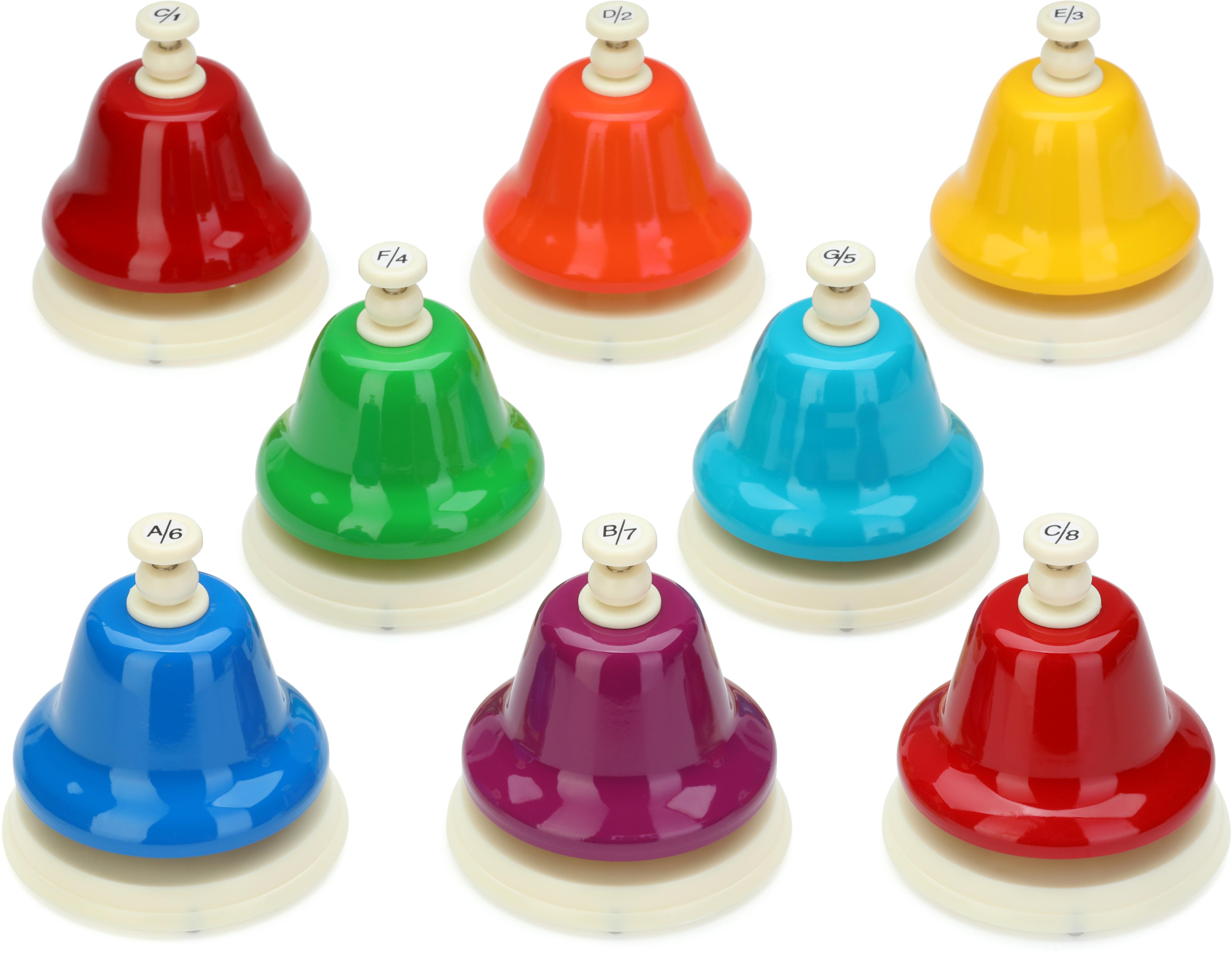 Rhythm Band RB109 KidsPlay 8-note Desk Bell Set | Sweetwater