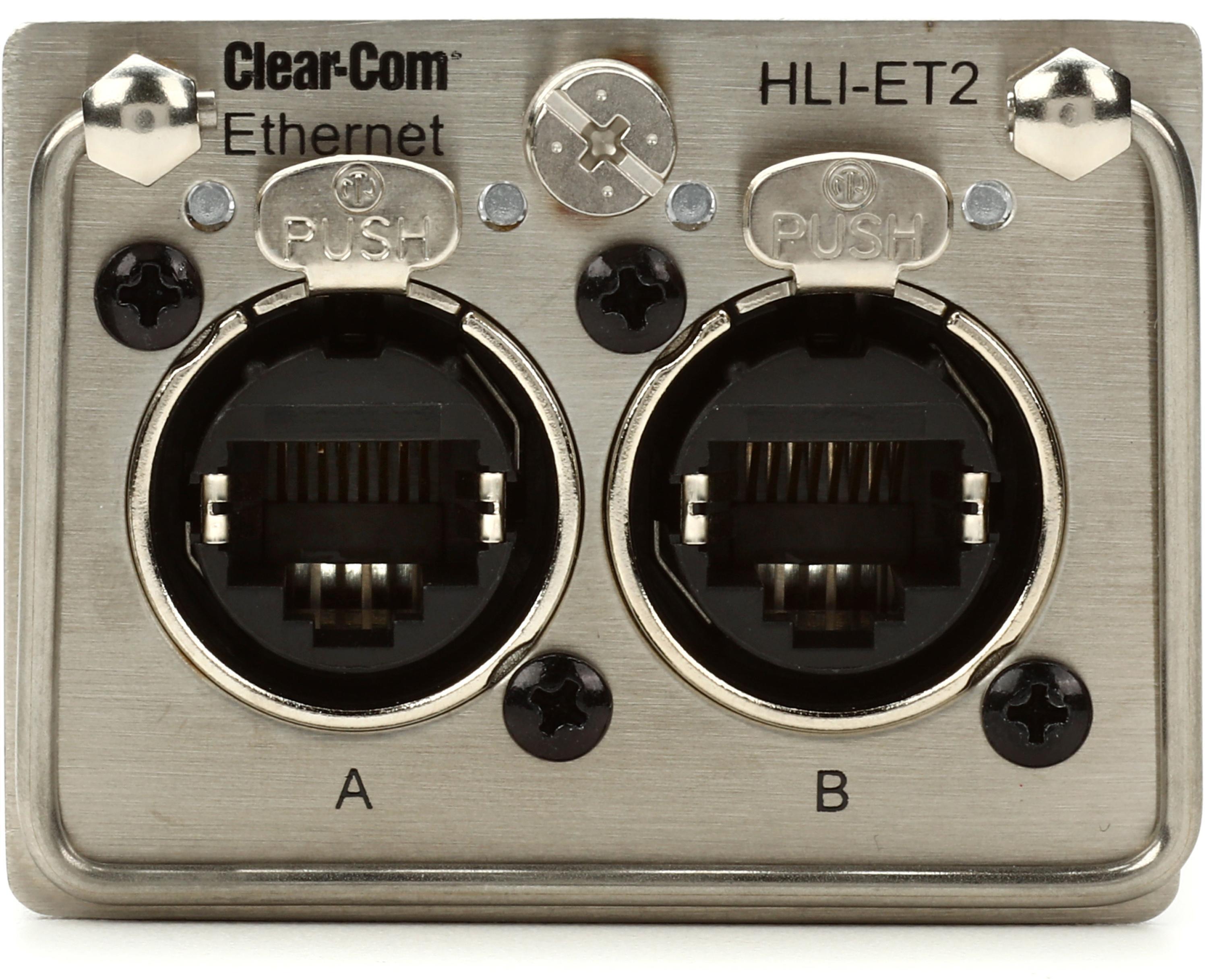 Clear-Com HLI-ET2 Ethernet LAN Network Interface Module | Sweetwater