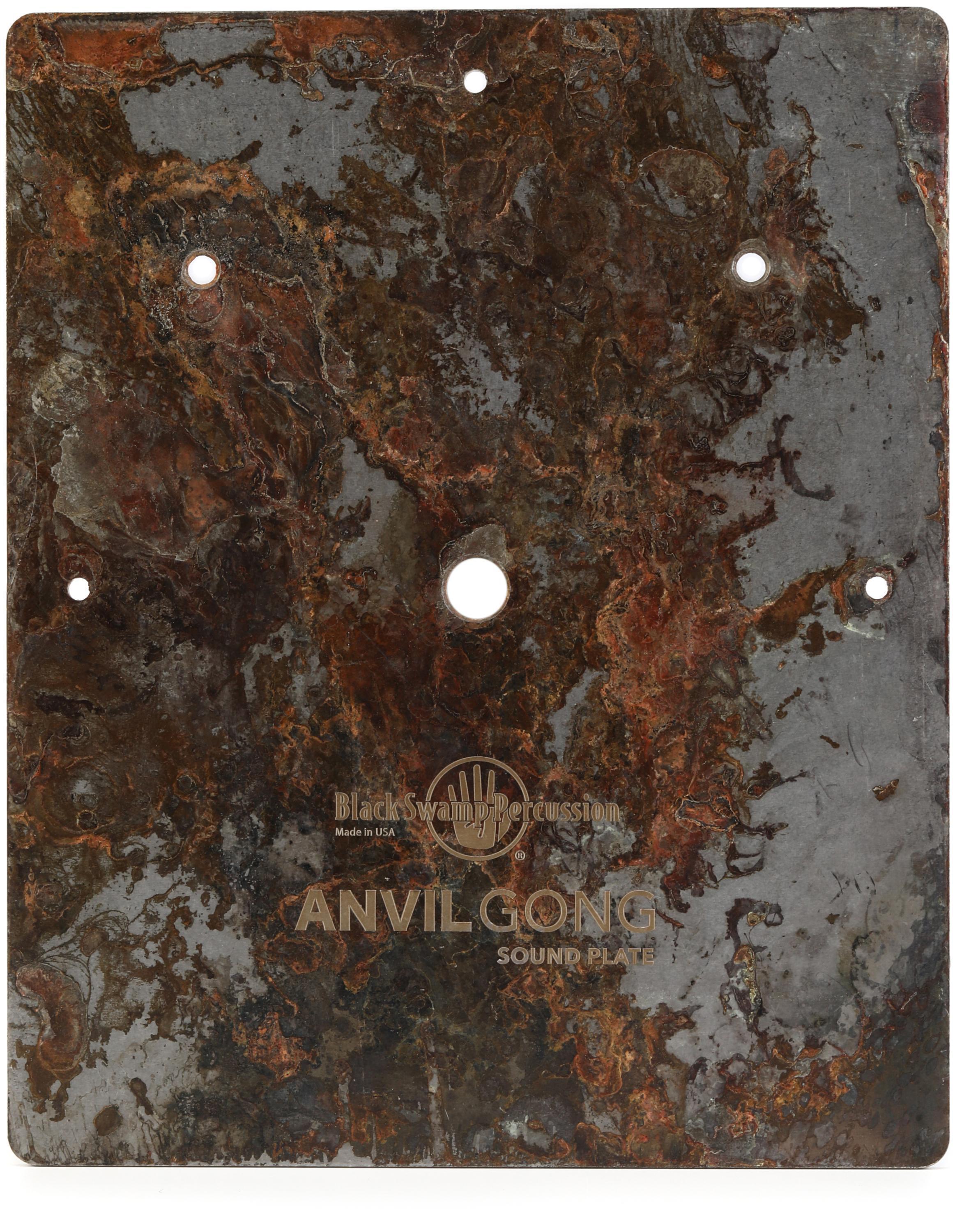 Black Swamp Percussion Anvil Gong Rectangular Sound Plate - 9.5 inches ...