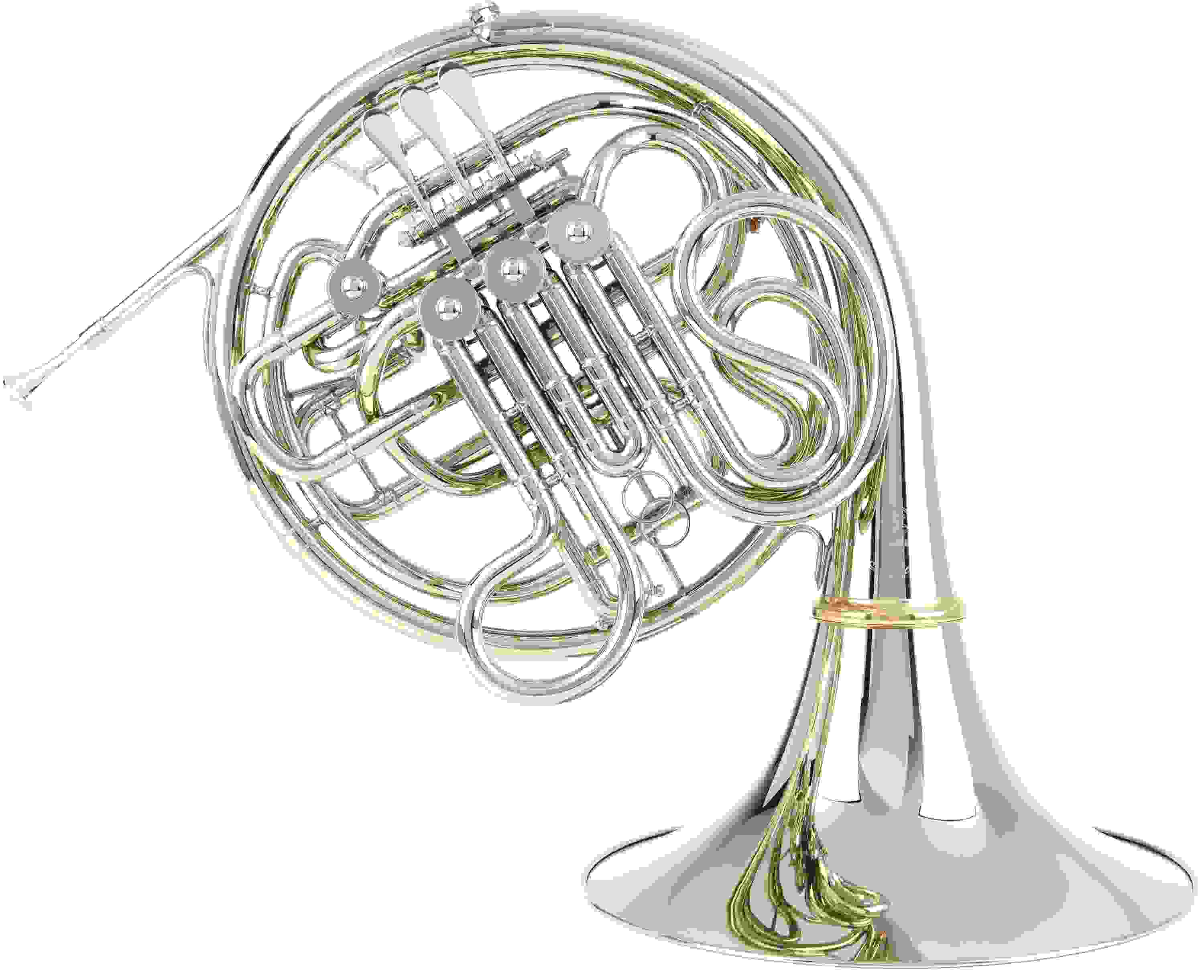 Yamaha YHR-672ND Professional Double Horn - Nickel Silver with ...