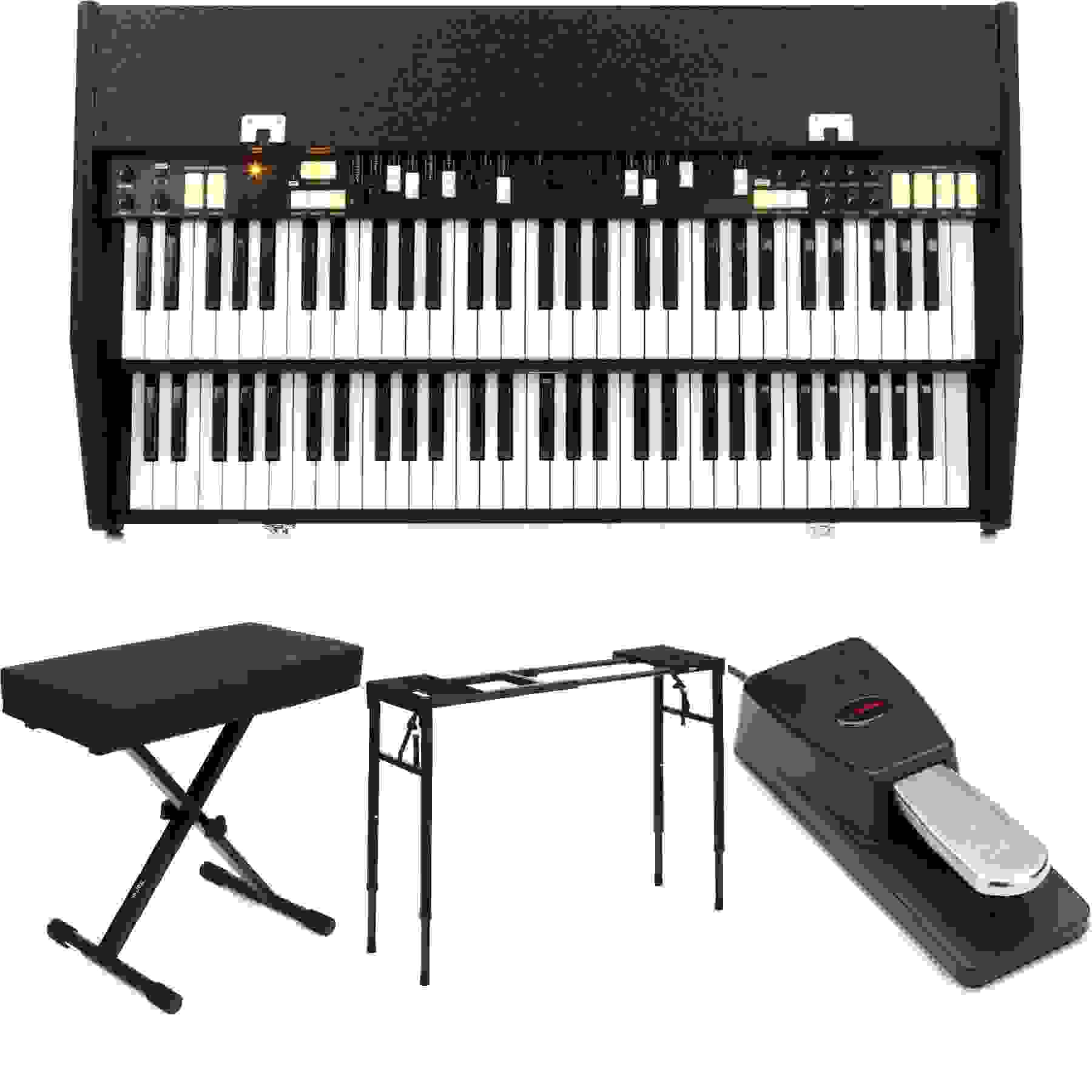 Crumar Mojo Suitcase Double Manual Organ Essentials Bundle | Sweetwater