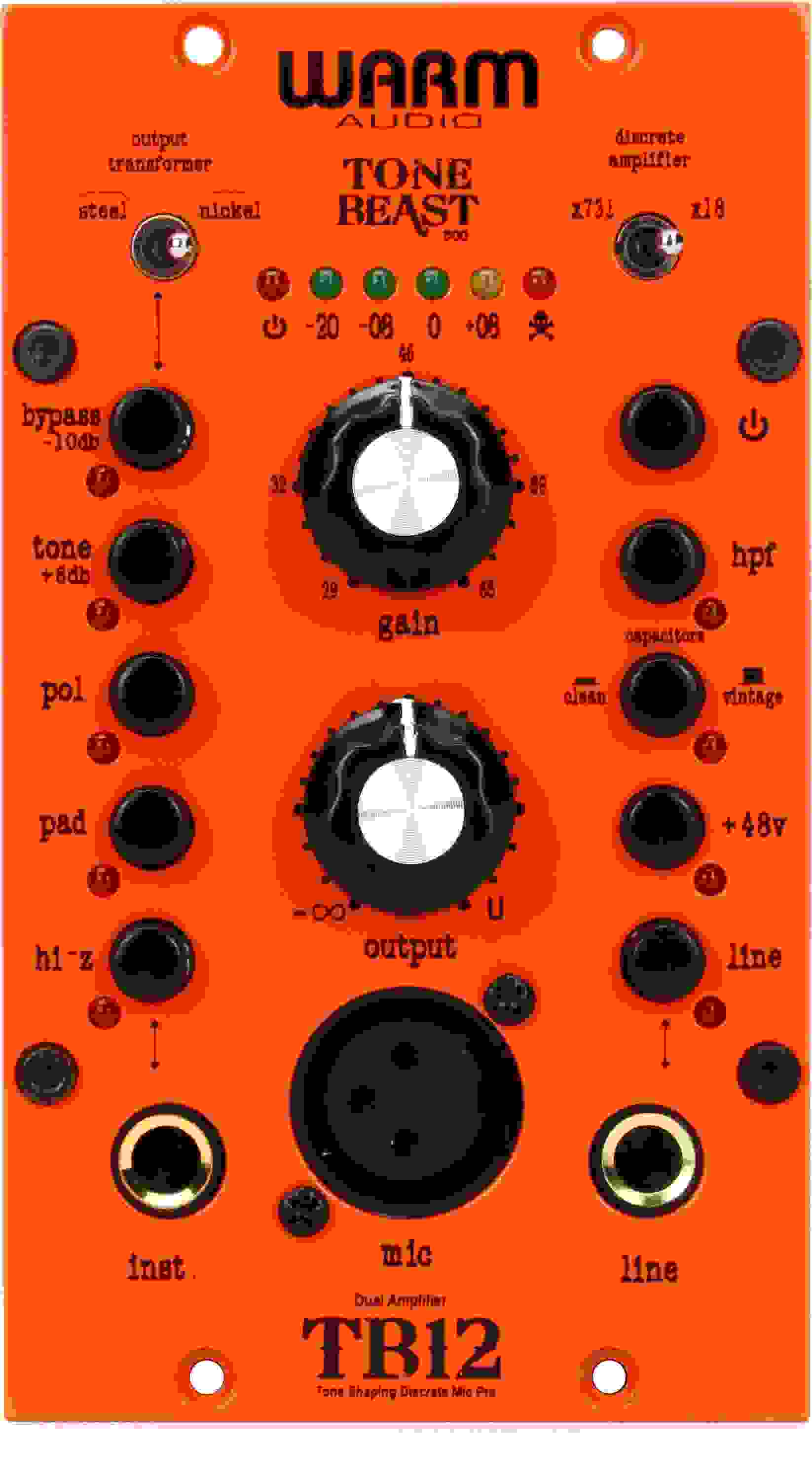 Warm Audio TB12 500 Series Microphone Preamp | Sweetwater