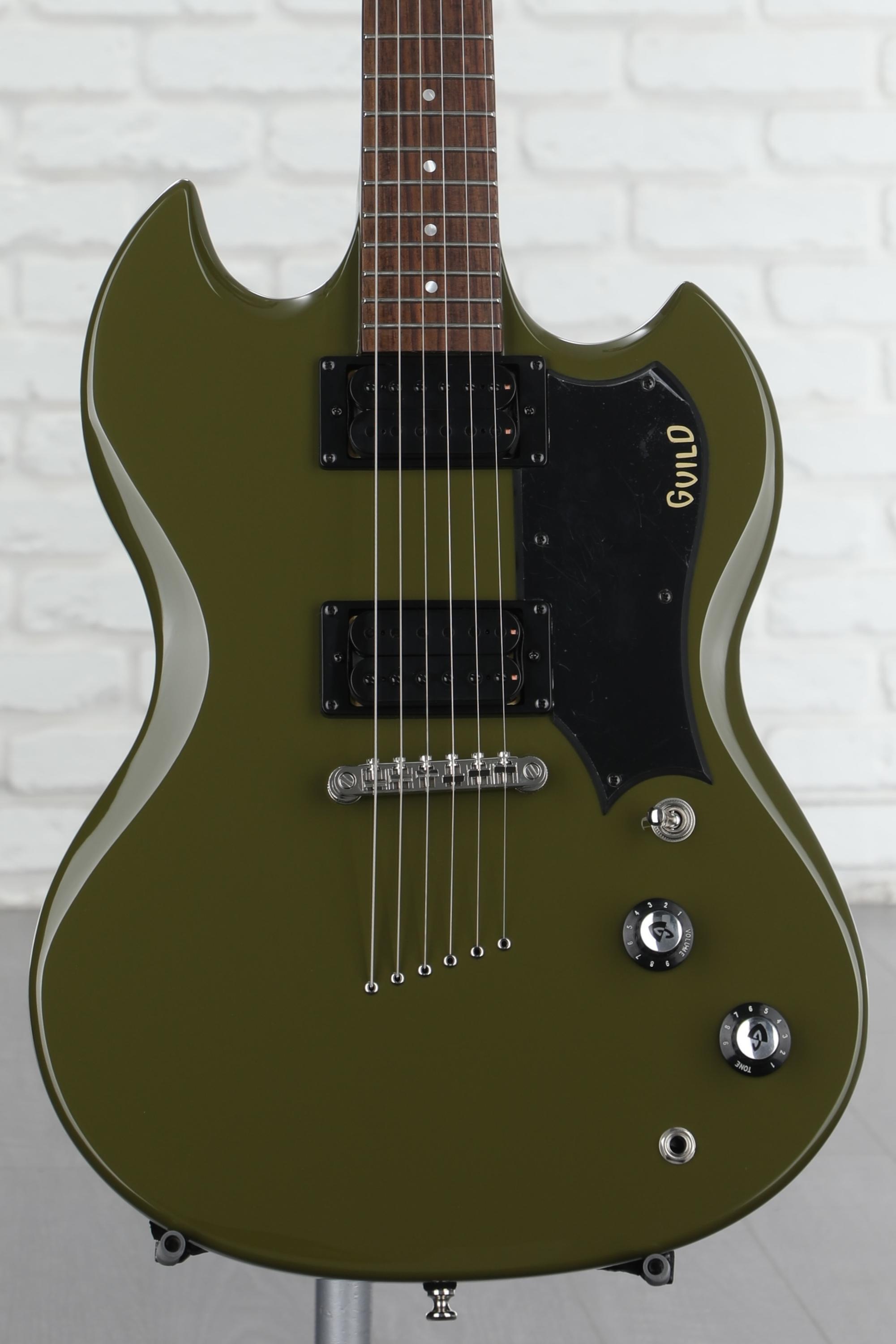 Guild Polara Electric Guitar - Phantom Green | Sweetwater