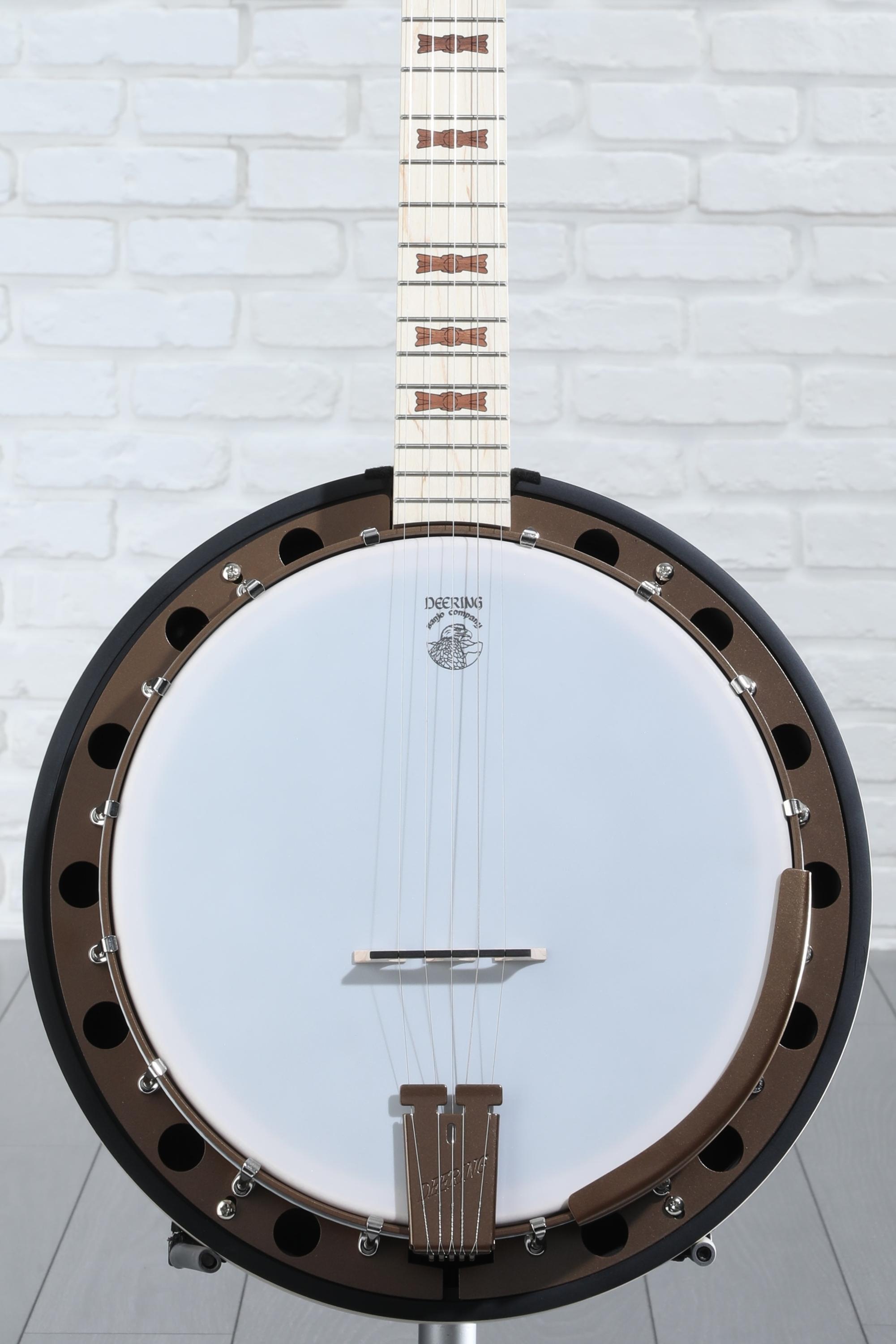 Deering Goodtime Two Resonator 5-string Left-handed Banjo - Blonde ...