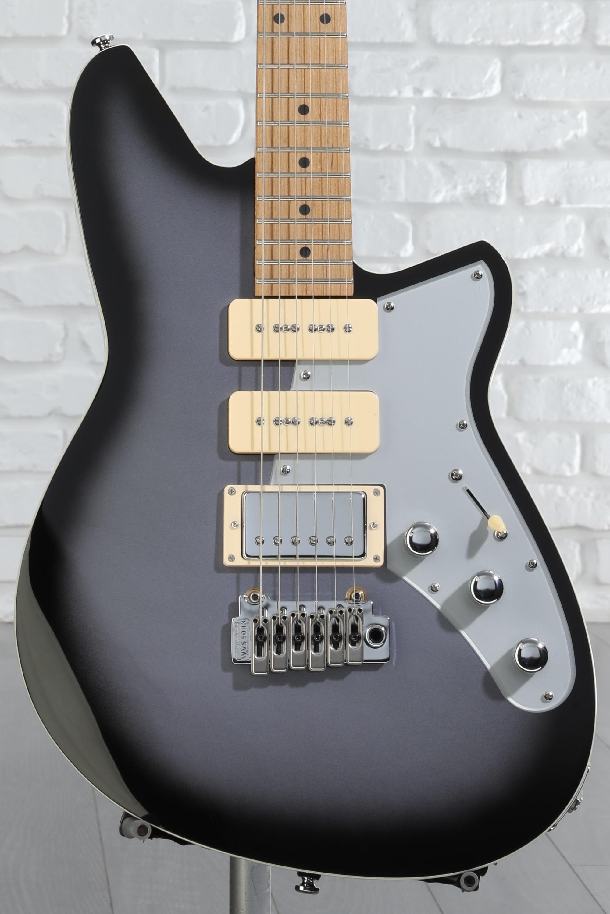 Reverend Six Gun HPP Electric Guitar - Periwinkle Burst | Sweetwater