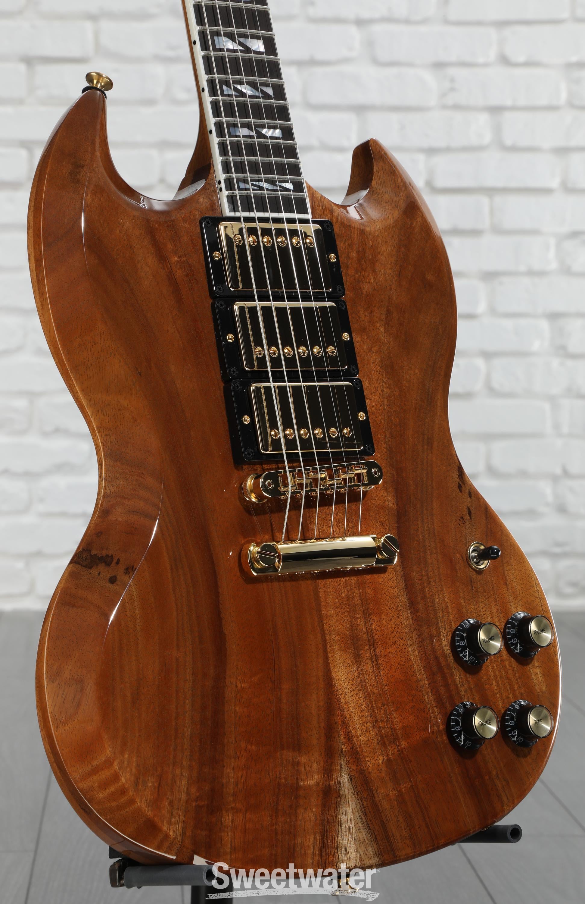 Gibson SG Supreme Koa Top Electric Guitar with Sugarbucker Pickups ...