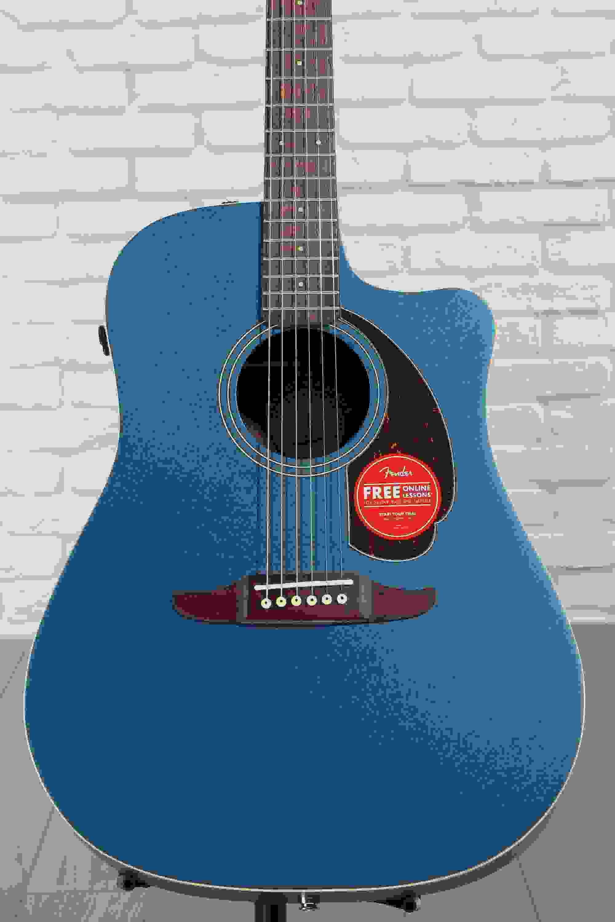 Fender Redondo Player Acoustic-electric Guitar - Lake Placid Blue | Sweetwater