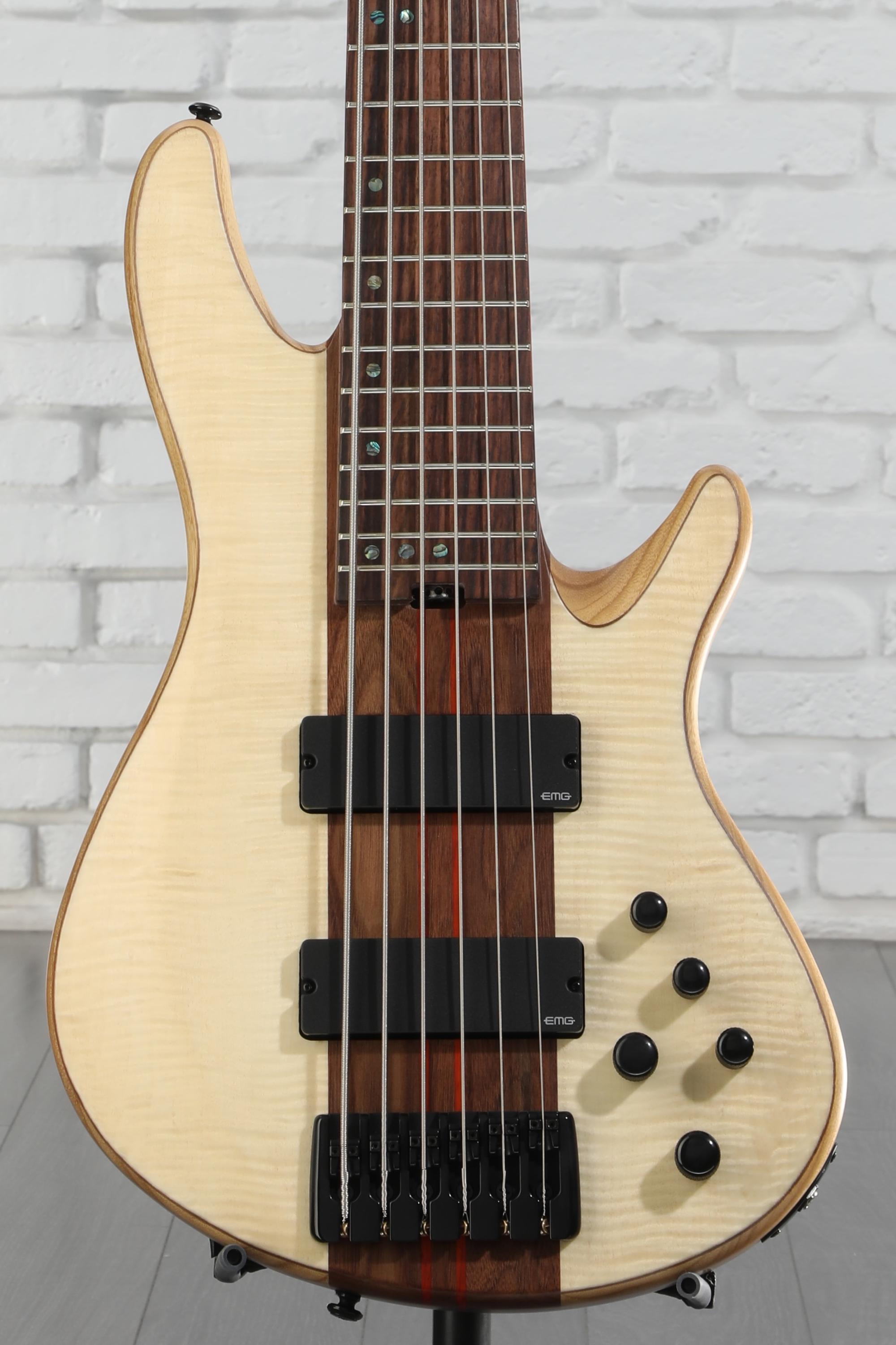 Schecter Charles Berthoud CB-6 6-string Electric Bass - Natural Satin | Sweetwater