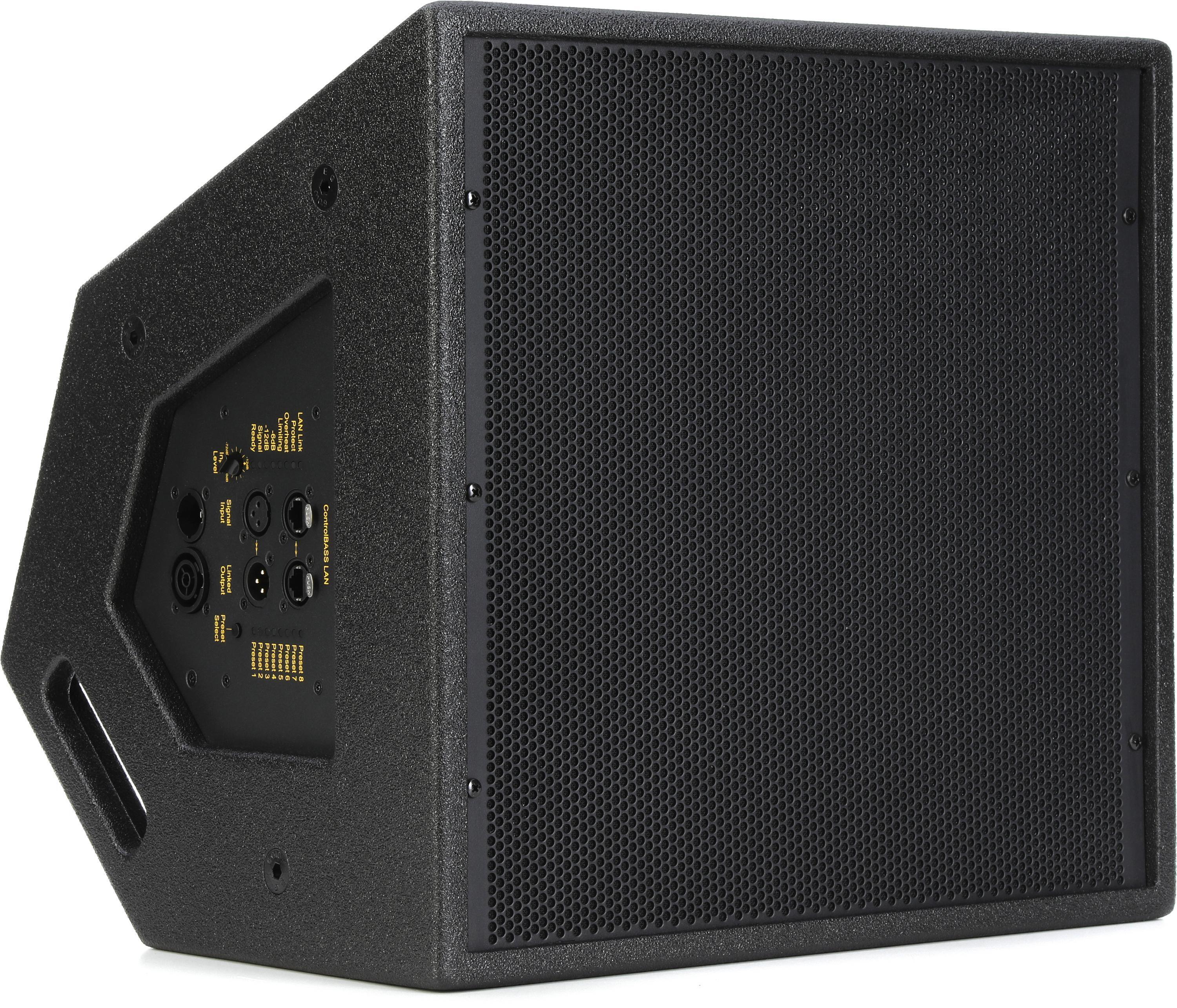 BASSBOSS CCM12-MK3 1,200-watt Single 12-inch Coaxial Powered Monitor ...