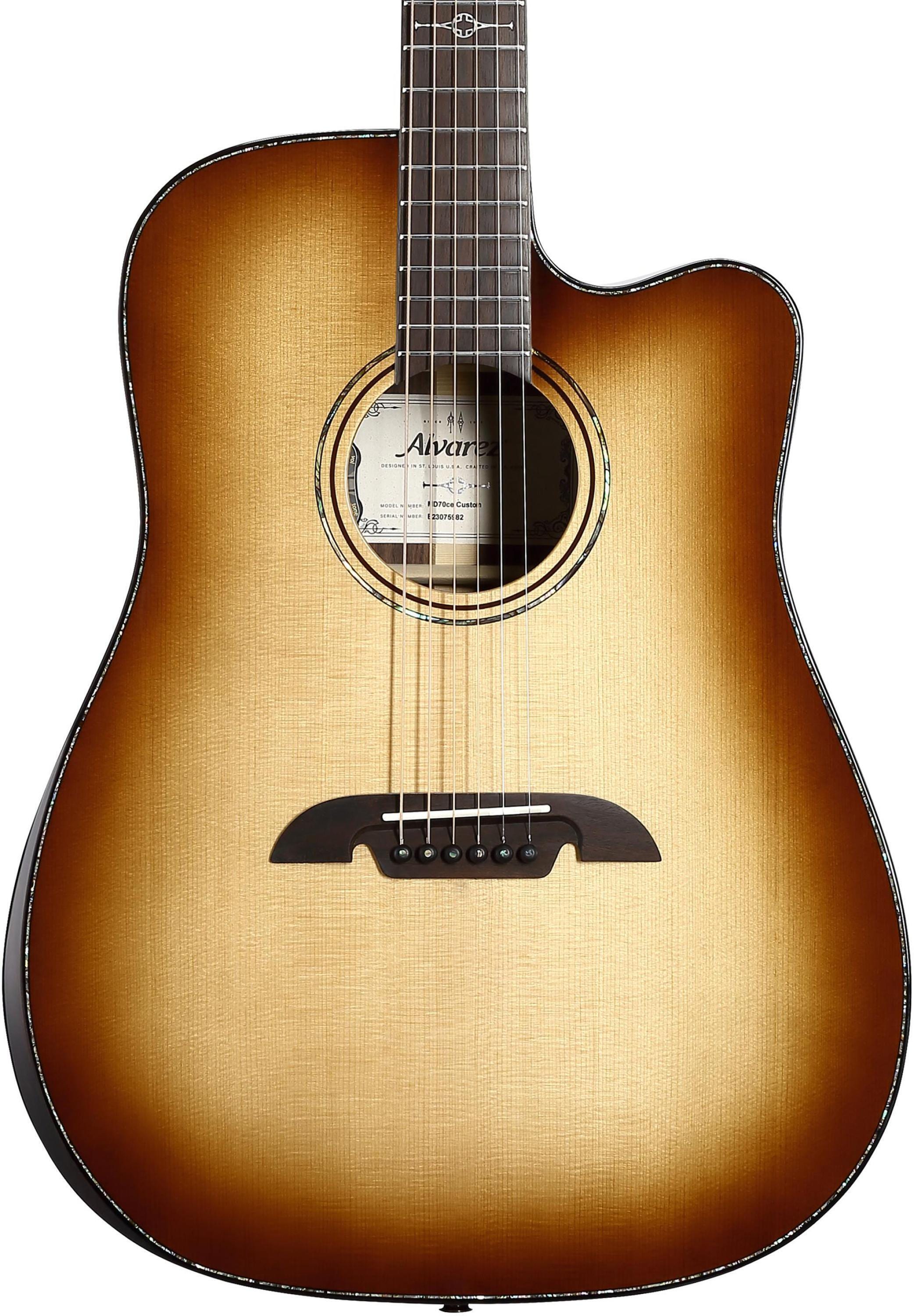 Alvarez Masterworks Series MD70CE Custom Dreadnought Acoustic-electric ...