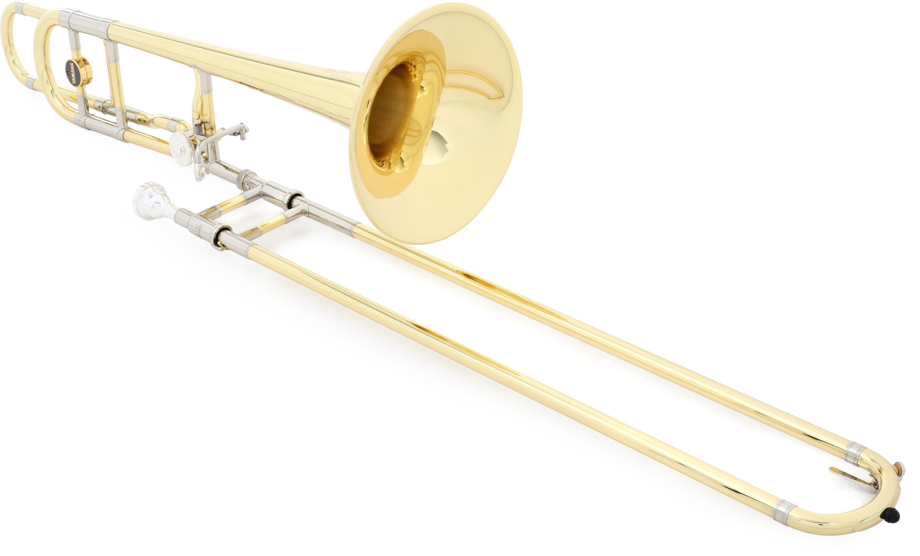 Yamaha YSL-882O Xeno Professional F-attachment Trombone - Clear Lacquer ...
