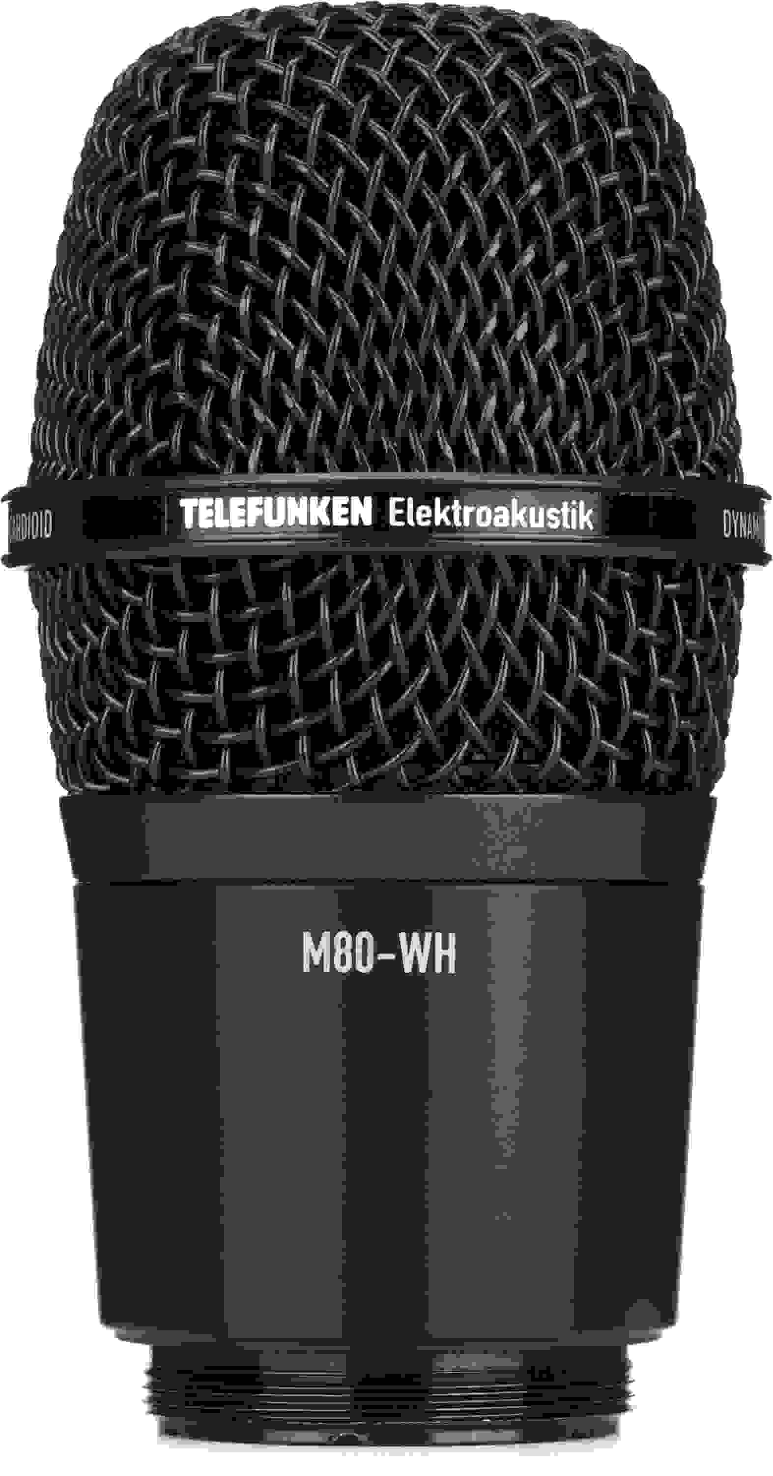 Telefunken M80-WH Capsule for Wireless - Black | Sweetwater