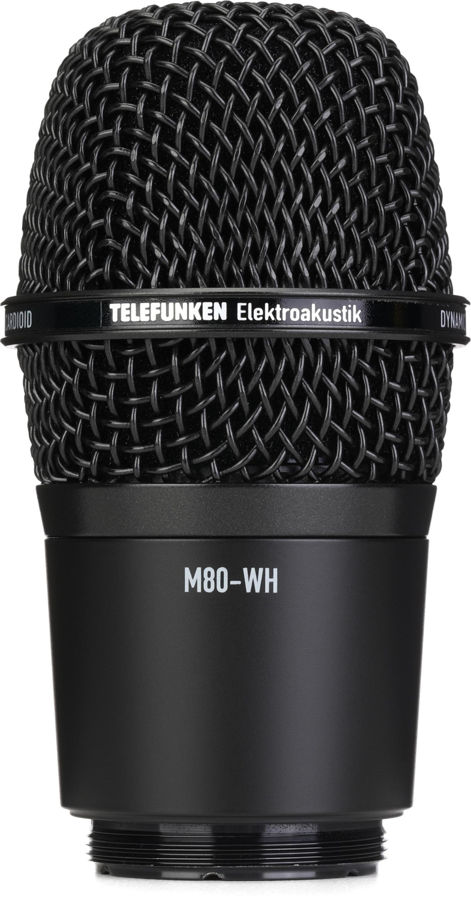 Telefunken M80-WH Capsule for Wireless - Black | Sweetwater