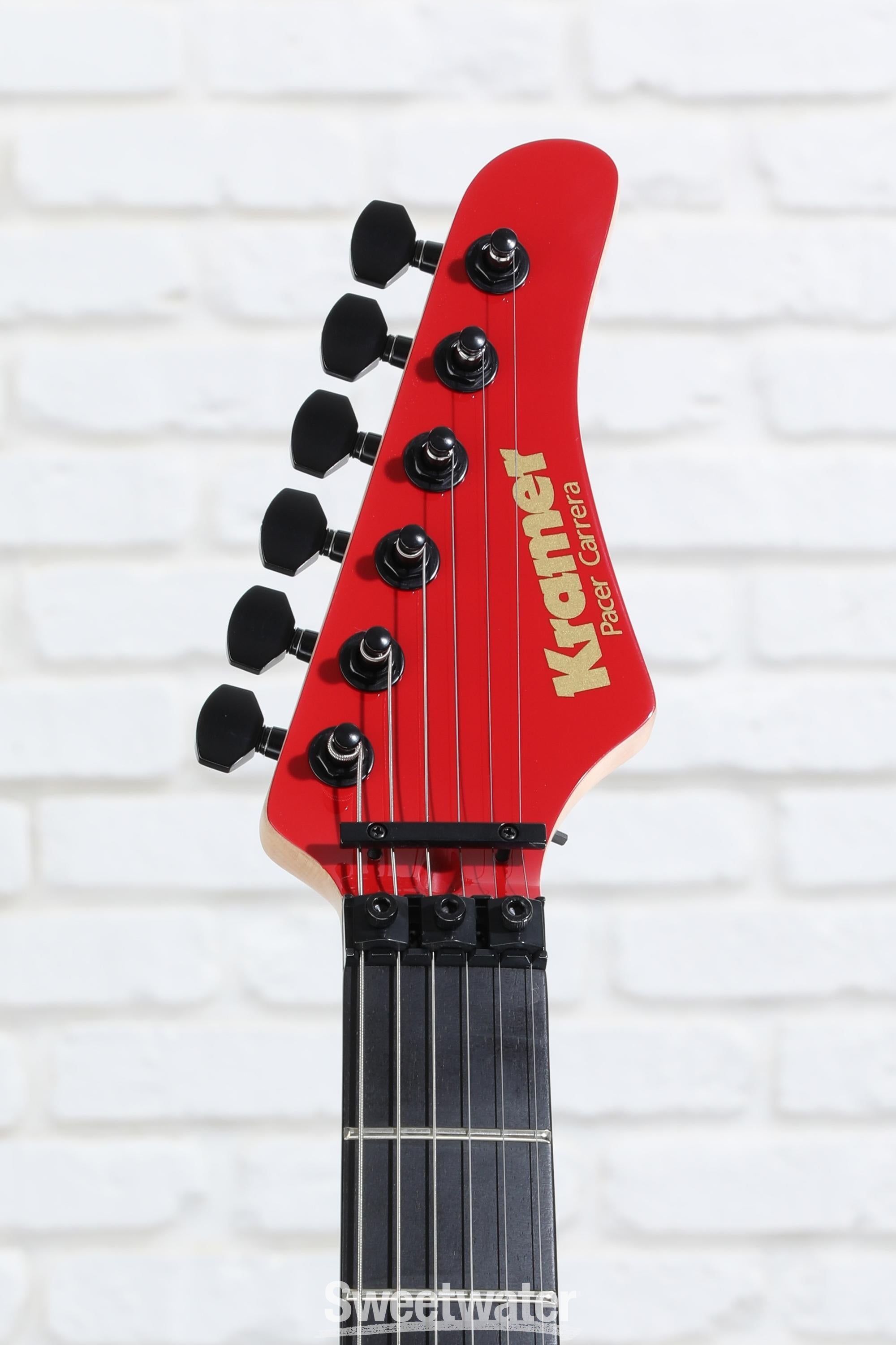 Kramer Pacer Carrera Electric Guitar - Defender Red | Sweetwater
