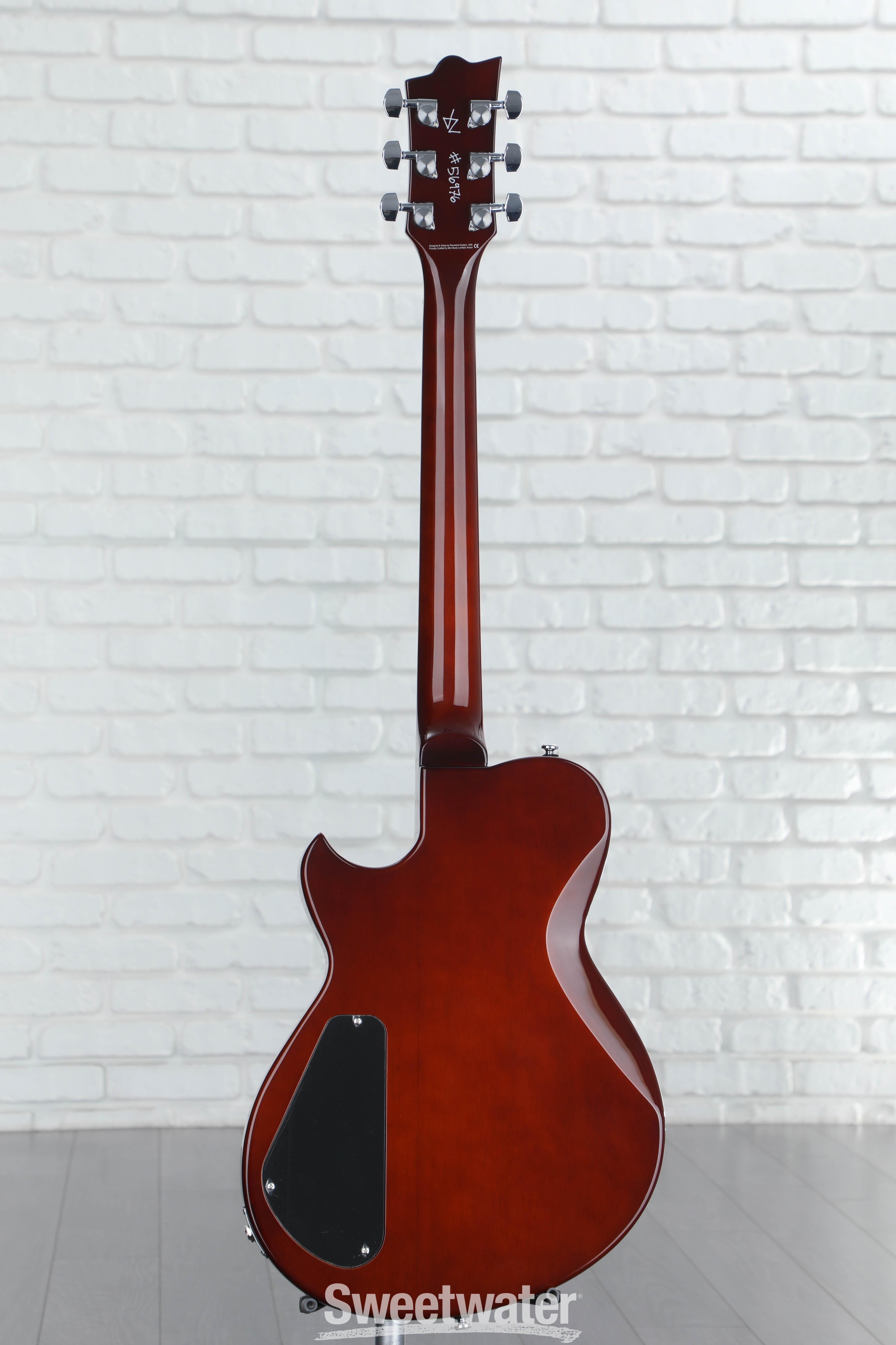 Reverend Roundhouse RA Electric Guitar - Wine Red | Sweetwater