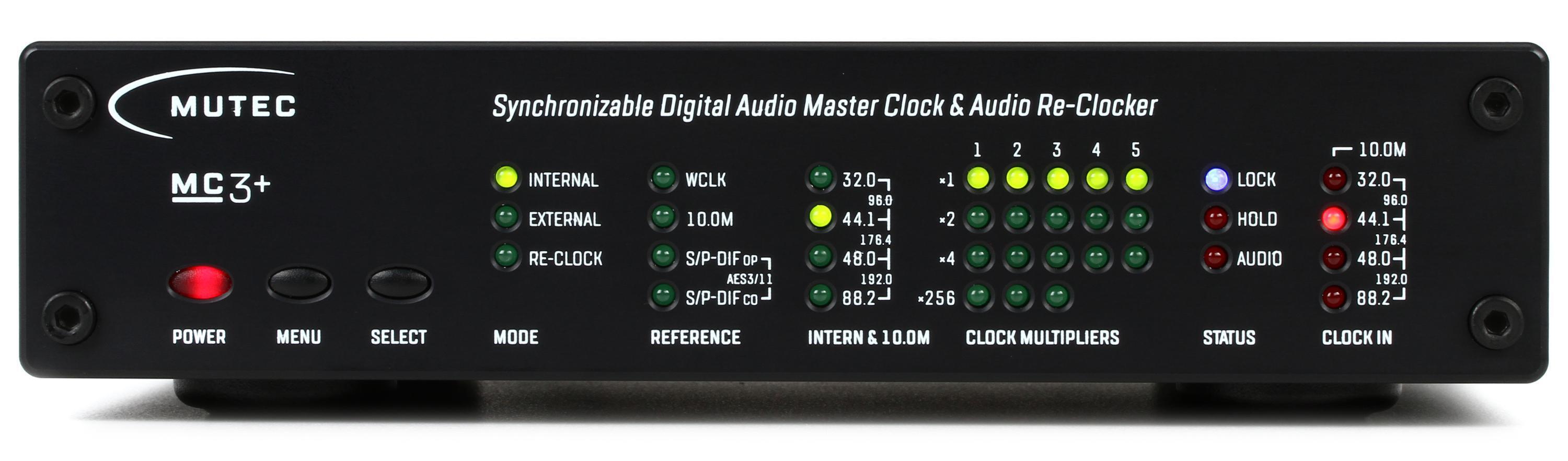 Mutec MC-3+ Desktop Master Clock | Sweetwater