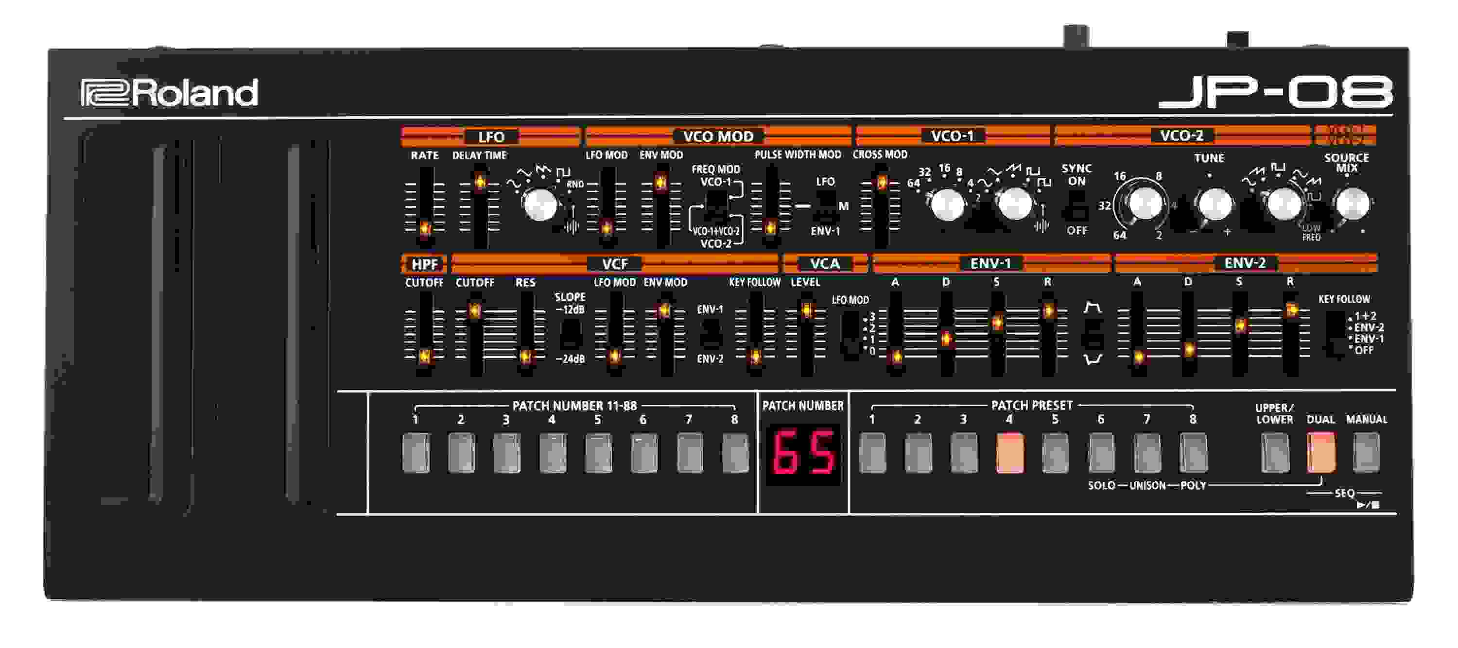 Roland JP-08 Synthesizer Module | Sweetwater