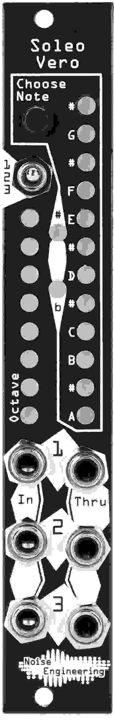Noise Engineering Soleo Vero 3-channel Stroboscopic Tuner Eurorack ...