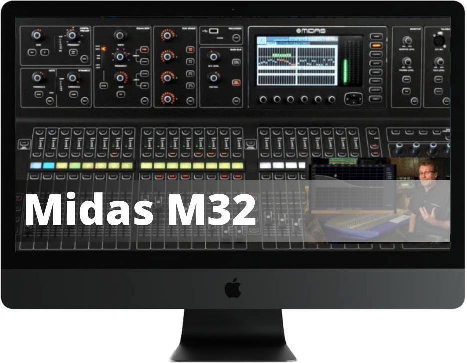 ProAudioEXP Midas M32 Digital Mixer Video Training Course | Sweetwater