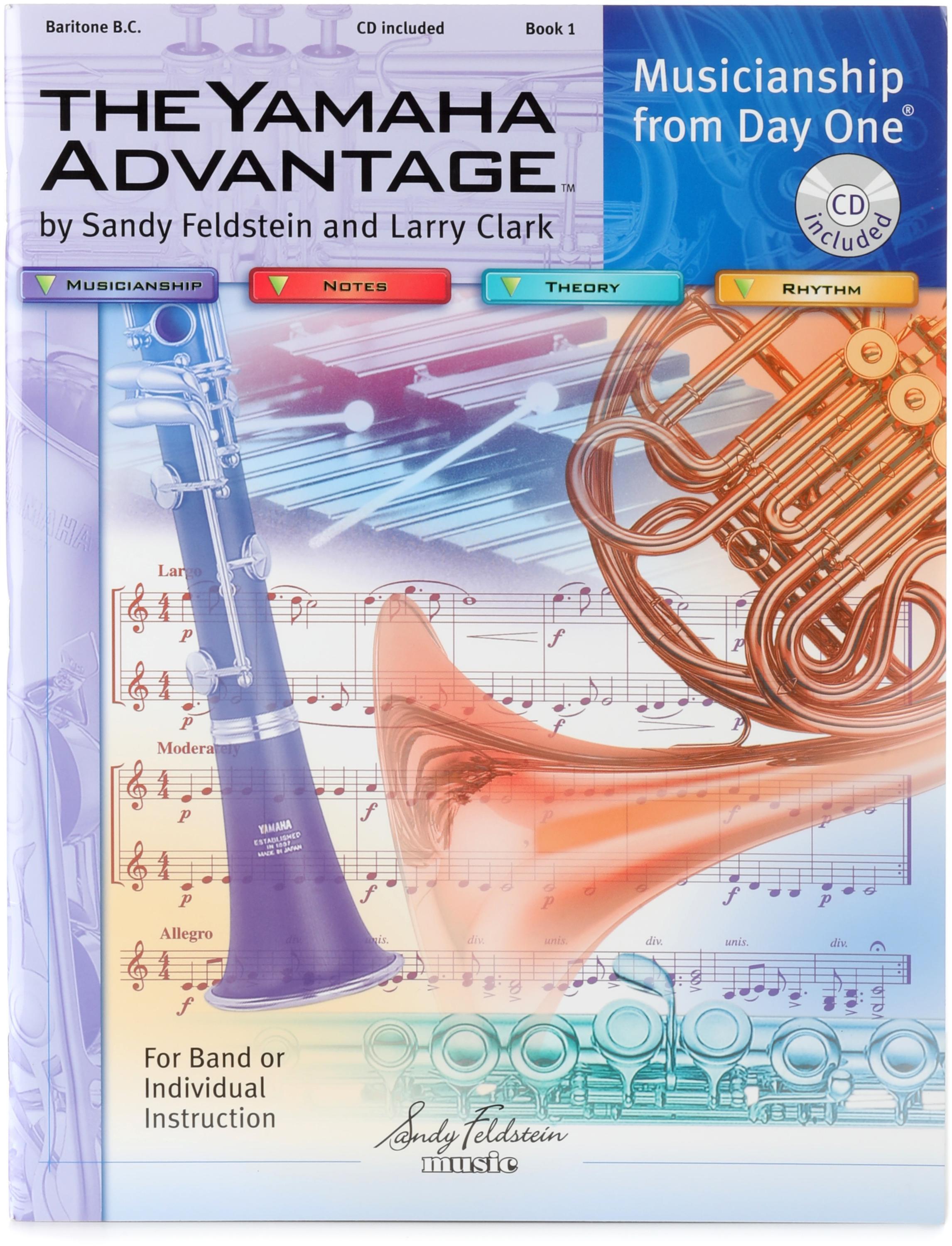 C.L. Barnhouse The Yamaha Advantage - Baritone BC, Book 1 | Sweetwater