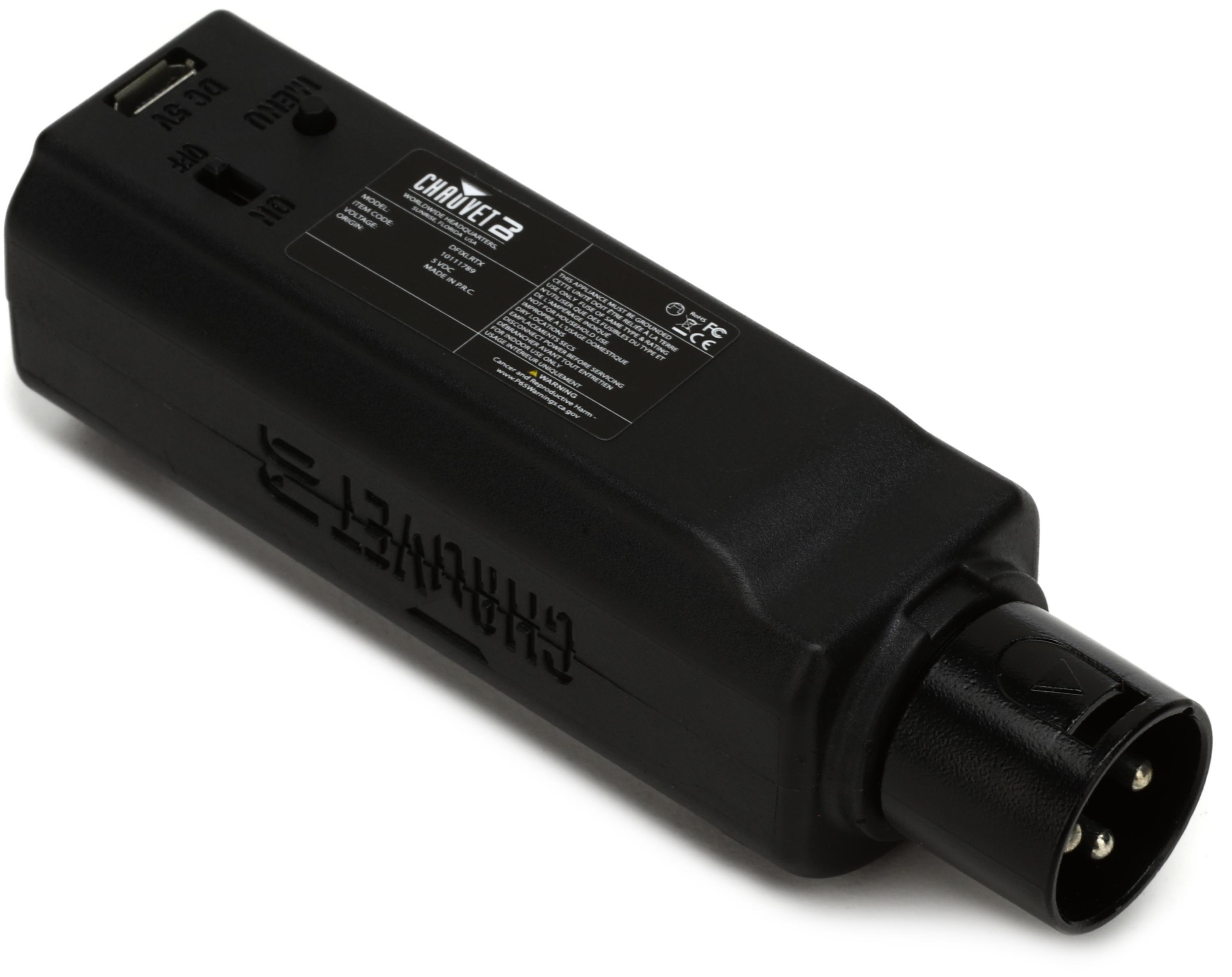 Chauvet DJ D-Fi XLR RX Wireless DMX Receiver | Sweetwater