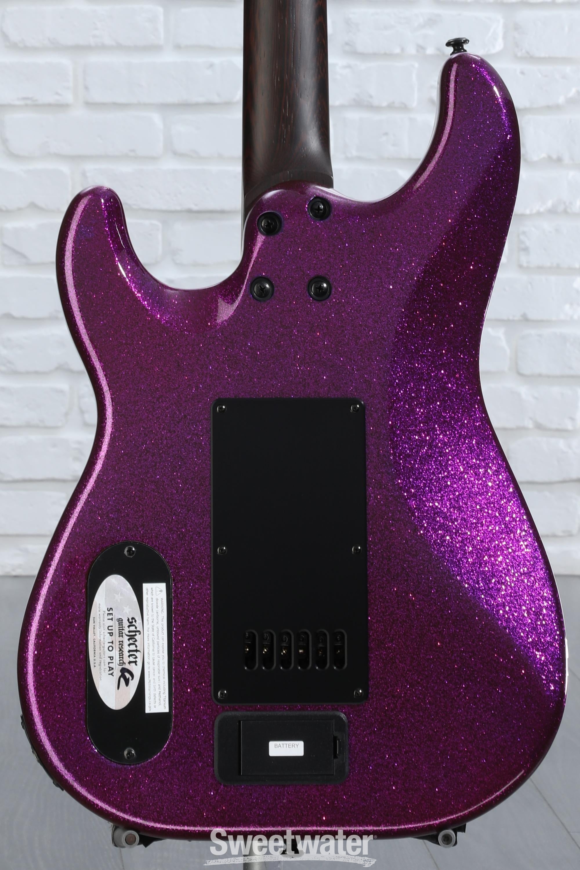 Schecter Danskimo-6 Daniel Haniss Signature Electric Guitar - Purple ...