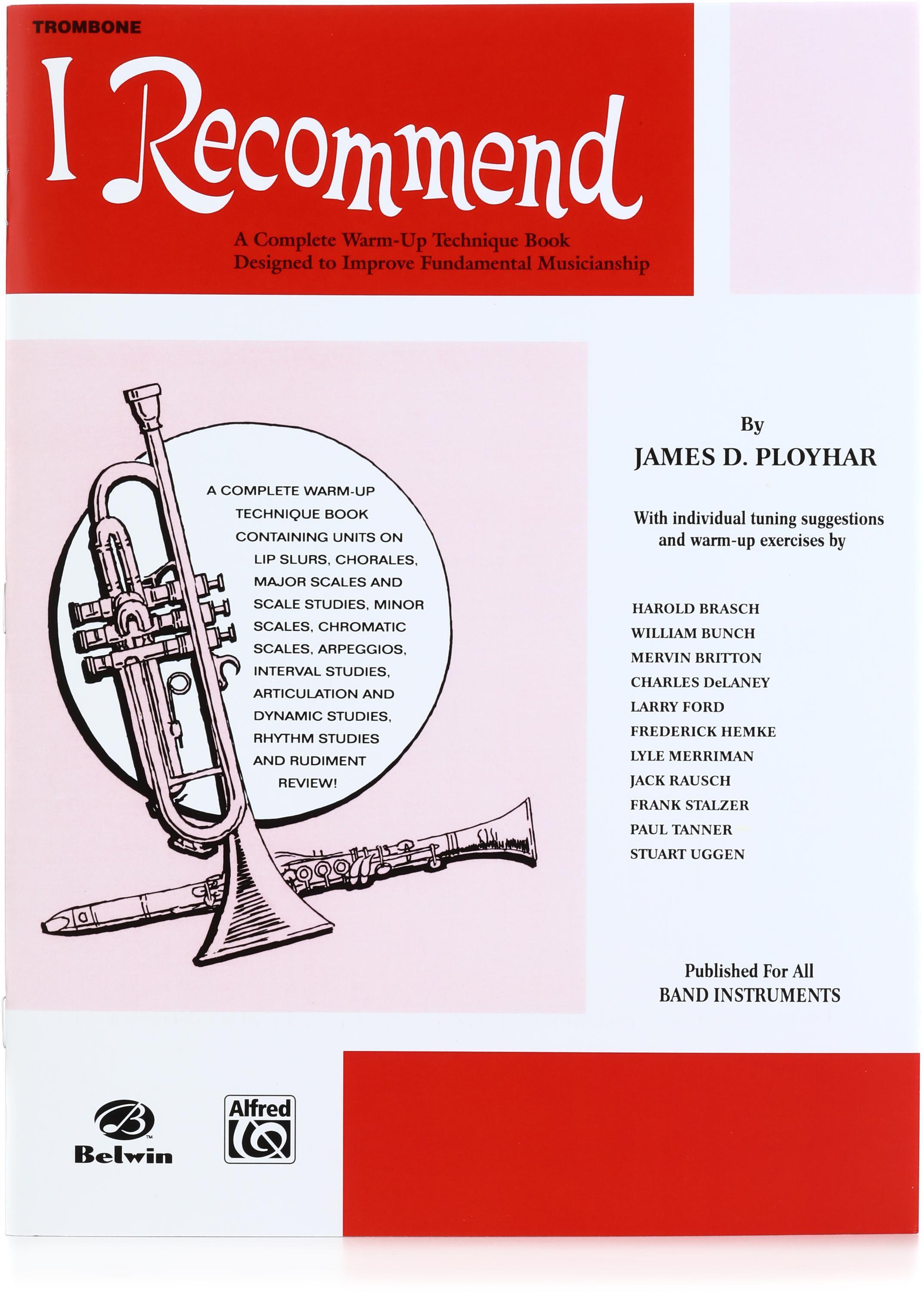 Alfred I Recommend Band Method Book - Trombone (Bass Clef) | Sweetwater