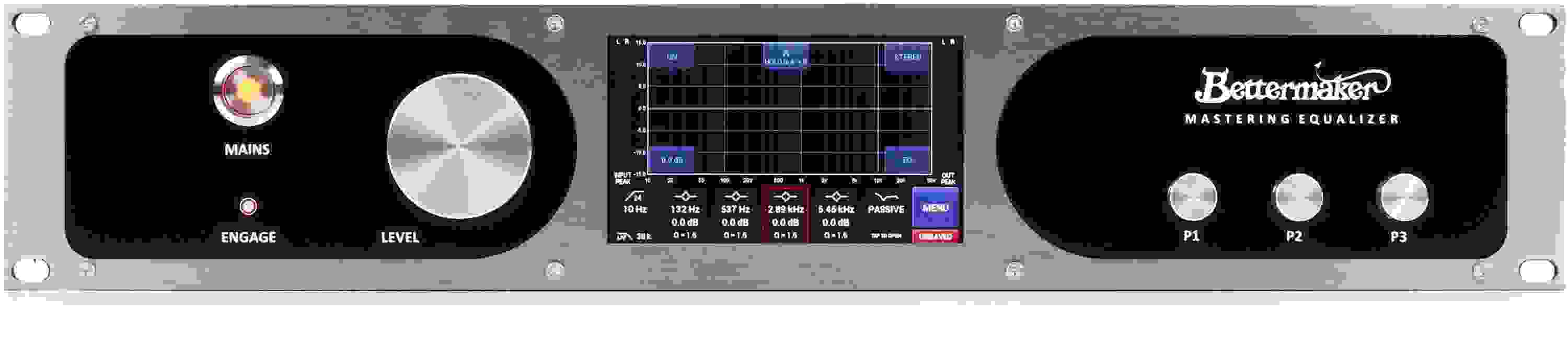 Bettermaker Mastering Equalizer with Plug-in Control | Sweetwater