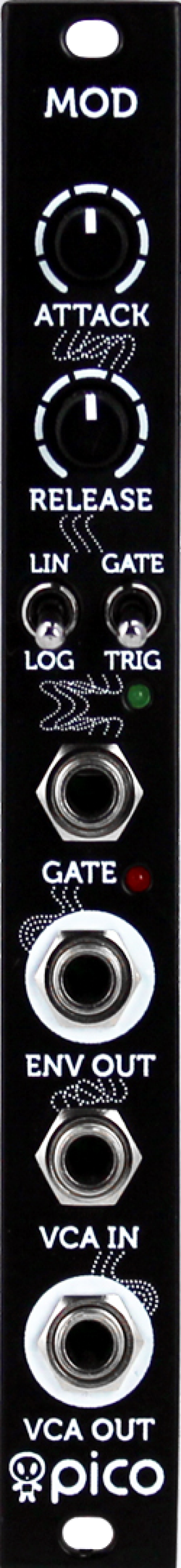 Erica Synths Pico Modulator Envelope Generator Eurorack Module with AD ...