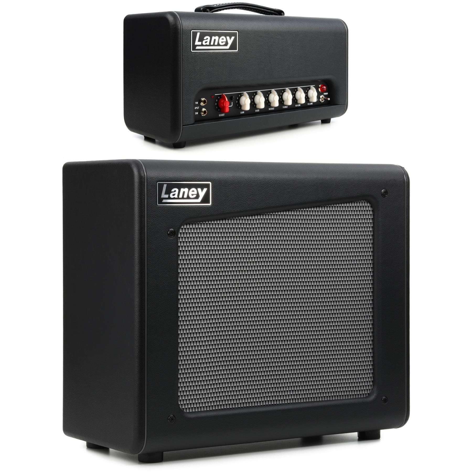Laney Cub-Supertop 15-watt Guitar Amplifier Head and 1 x 12-inch 50 ...