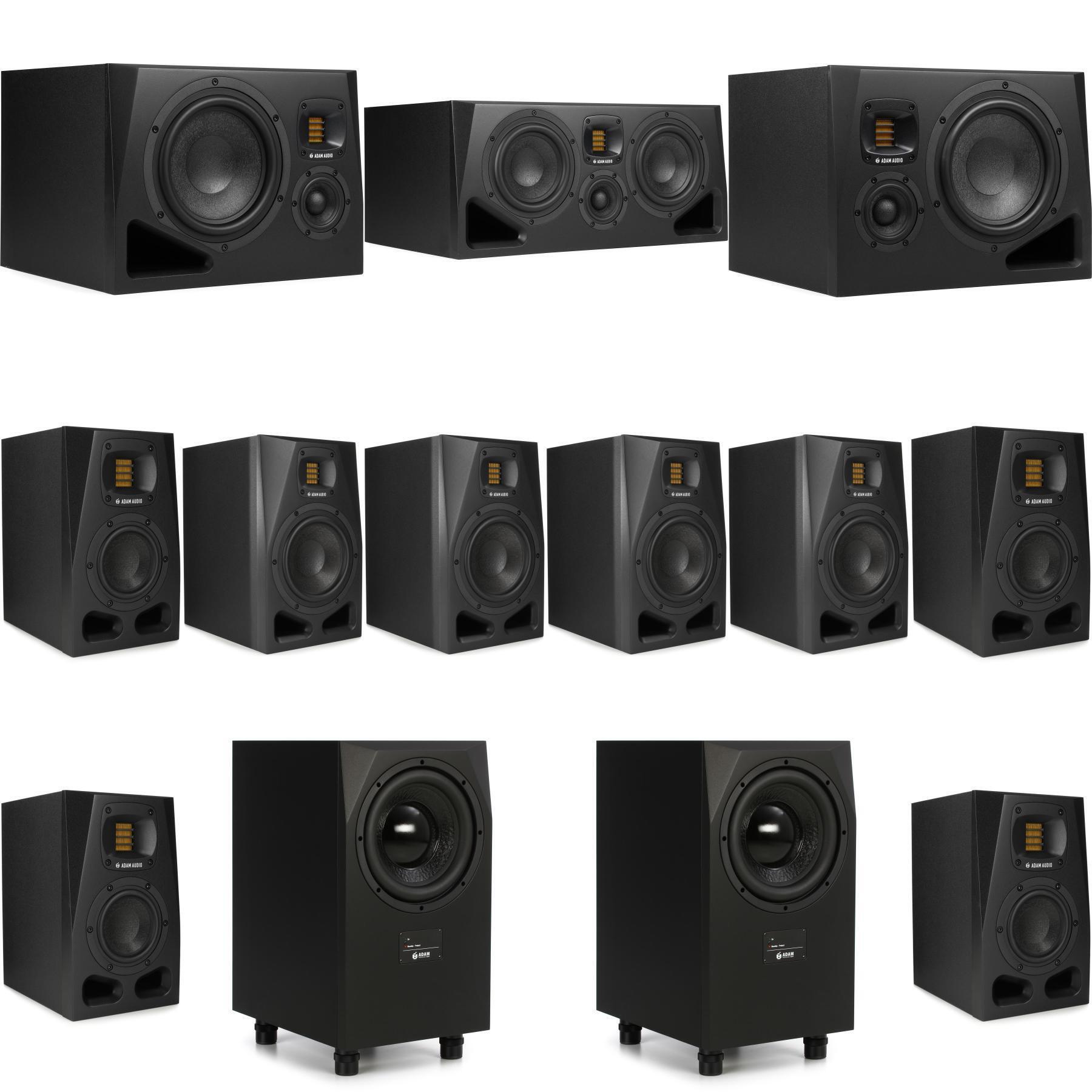 ADAM Audio 7.1.4 Immersive Audio Studio Monitor System | Sweetwater
