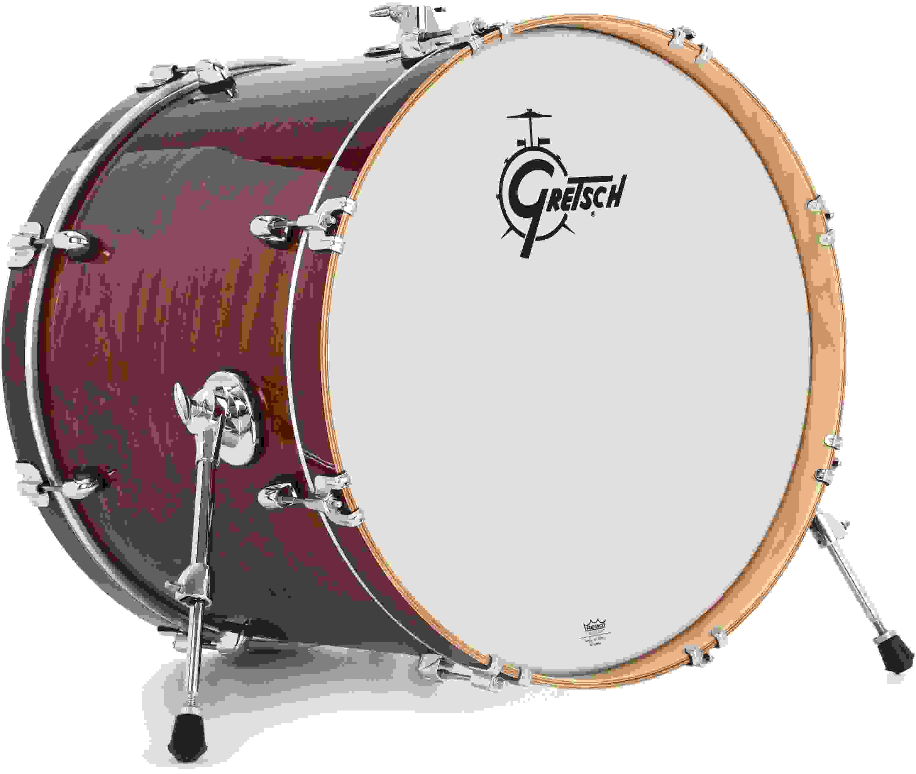 Gretsch Drums Catalina Maple Bass Drum - 18 x 22 inch - Walnut Glaze ...