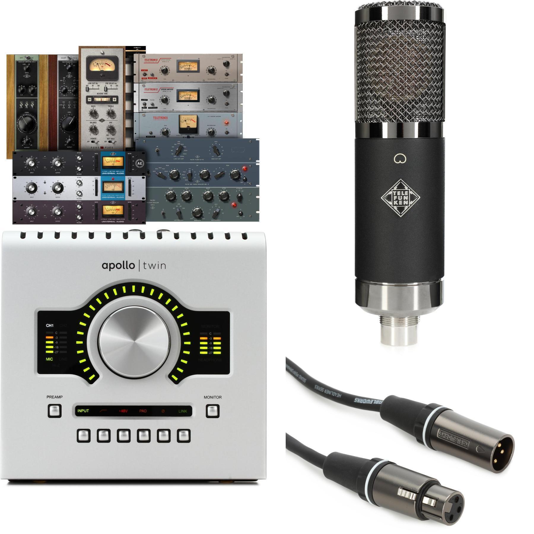 Universal Audio Apollo Twin USB DUO Heritage Edition 10x6 USB Audio ...